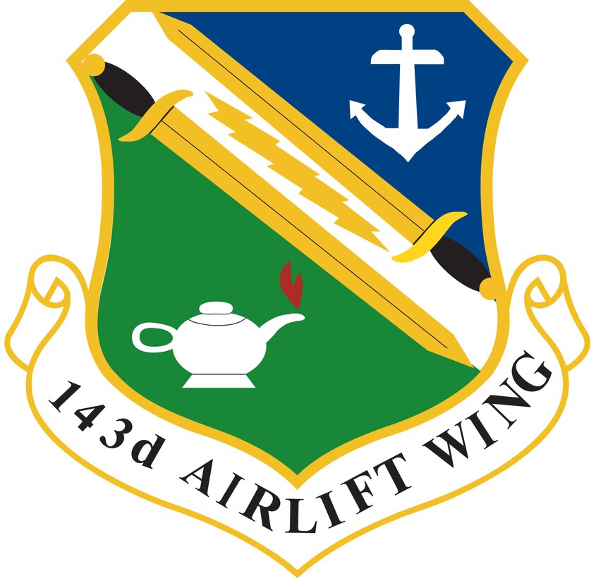 143d Airlift Wing Crest