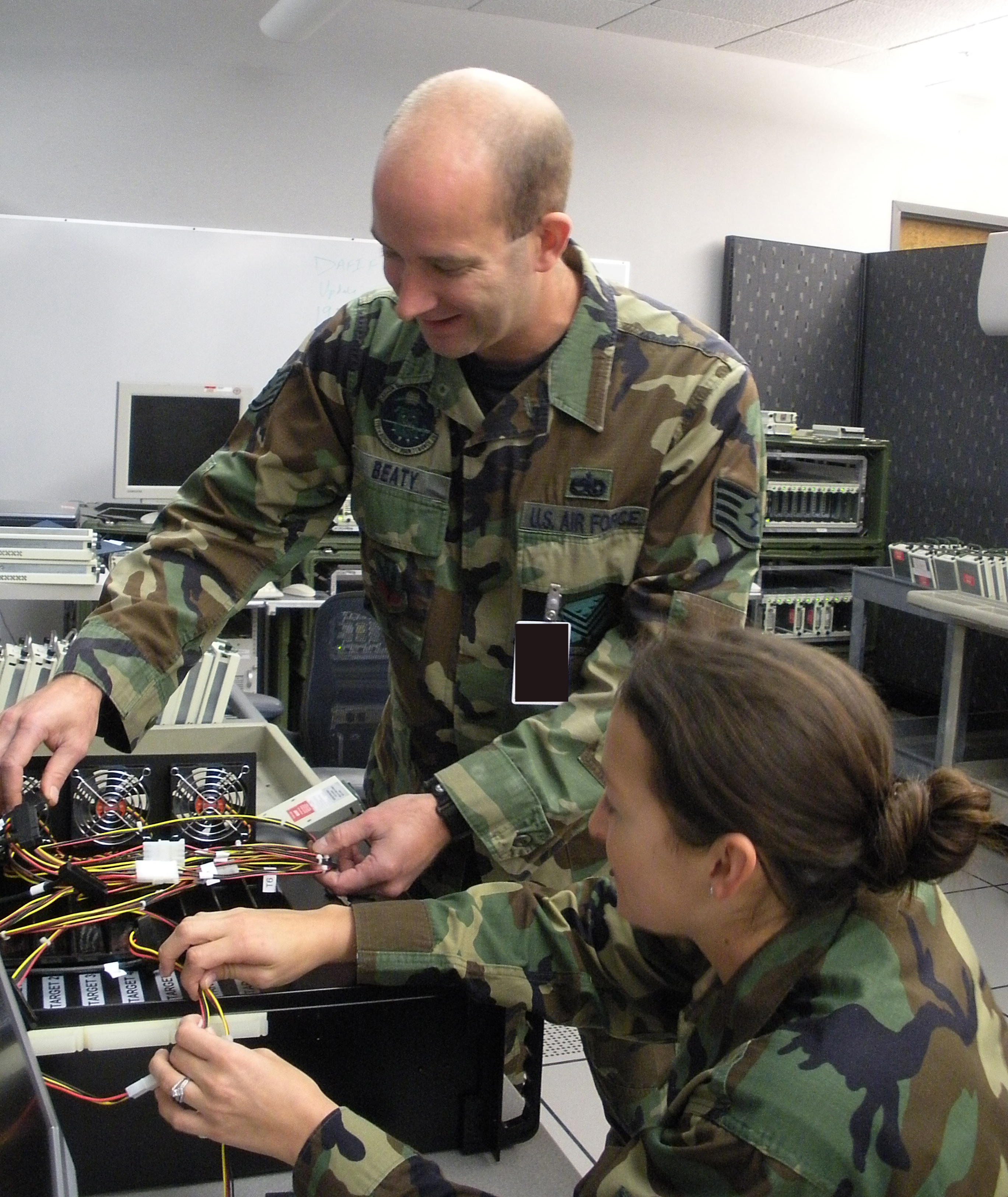 J-STARS fields airborne networking with innovative support concept ...