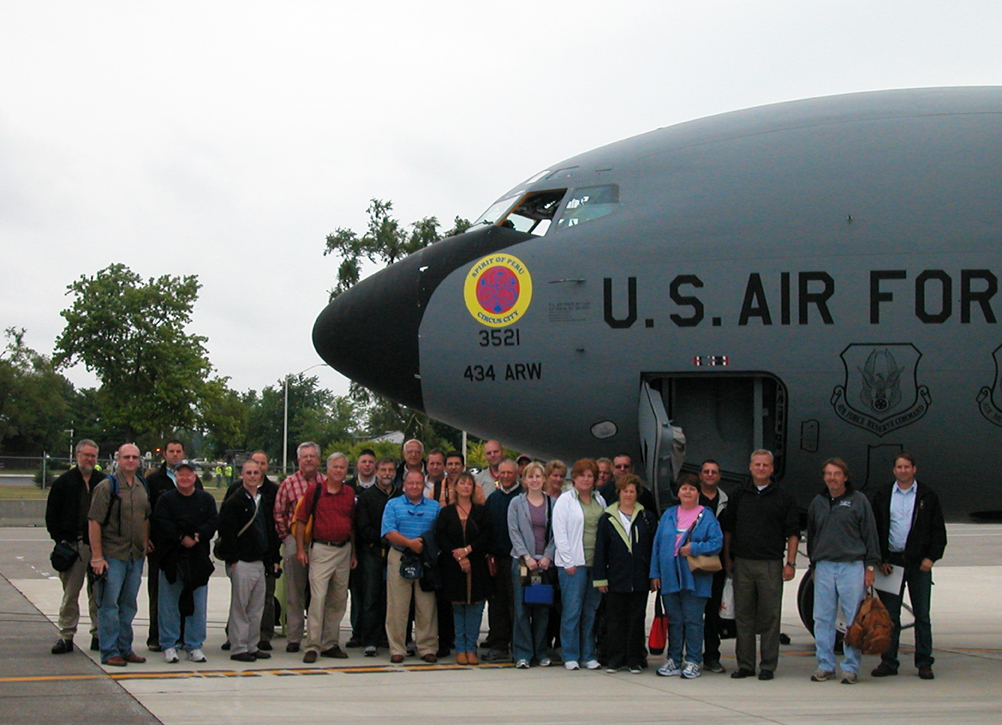 Westfield civic leaders take to the skies > Grissom Air Reserve Base ...