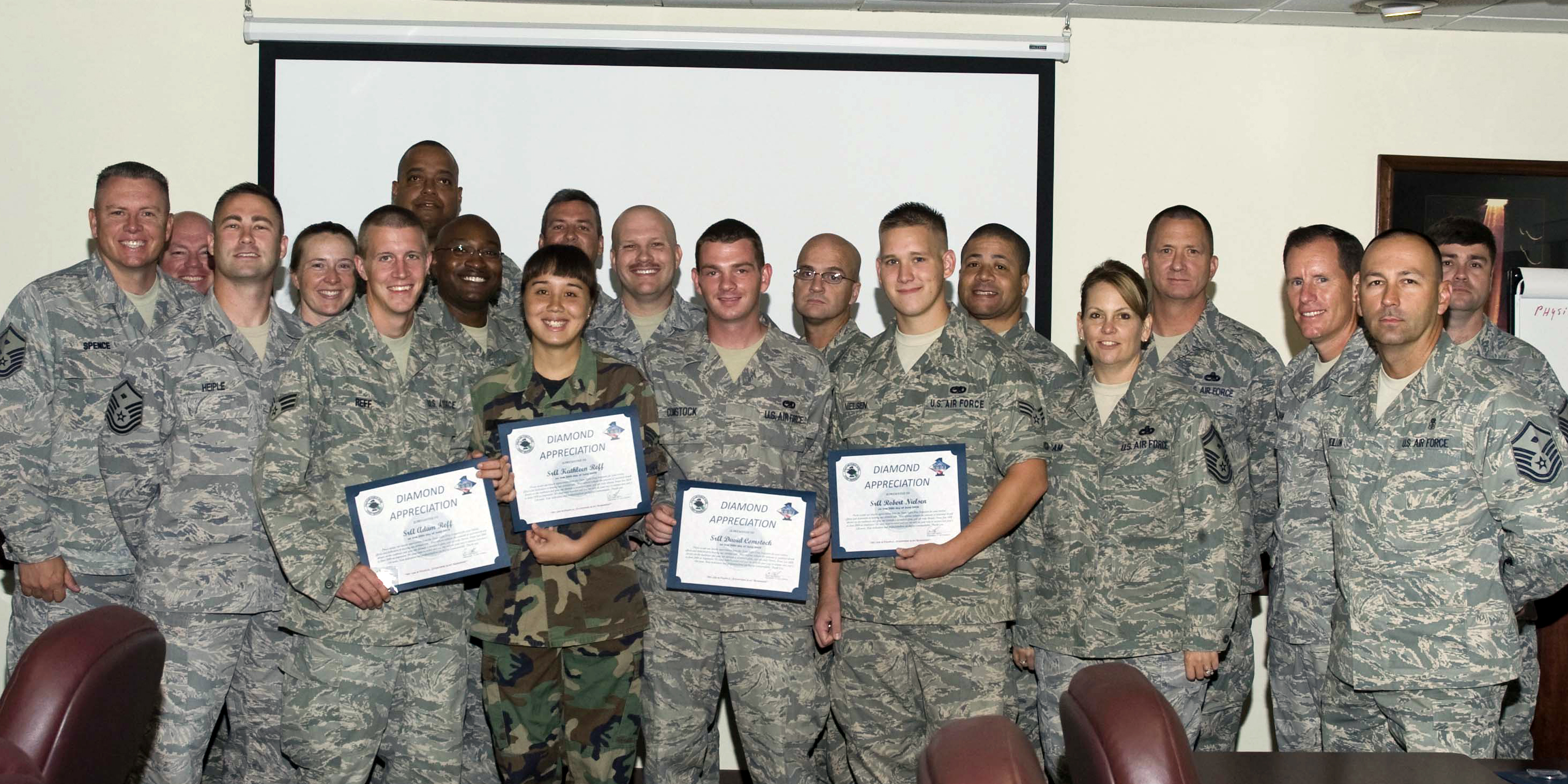 First sergeants coin AADD members > Eglin Air Force Base > Article Display