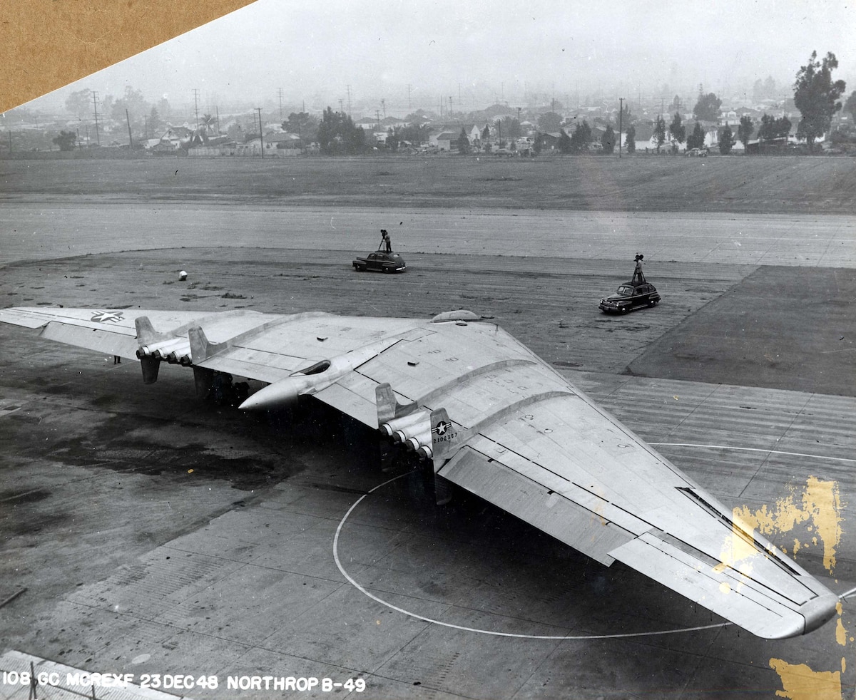 Northrop YB-49 > National Museum of the United States Air Force > Display