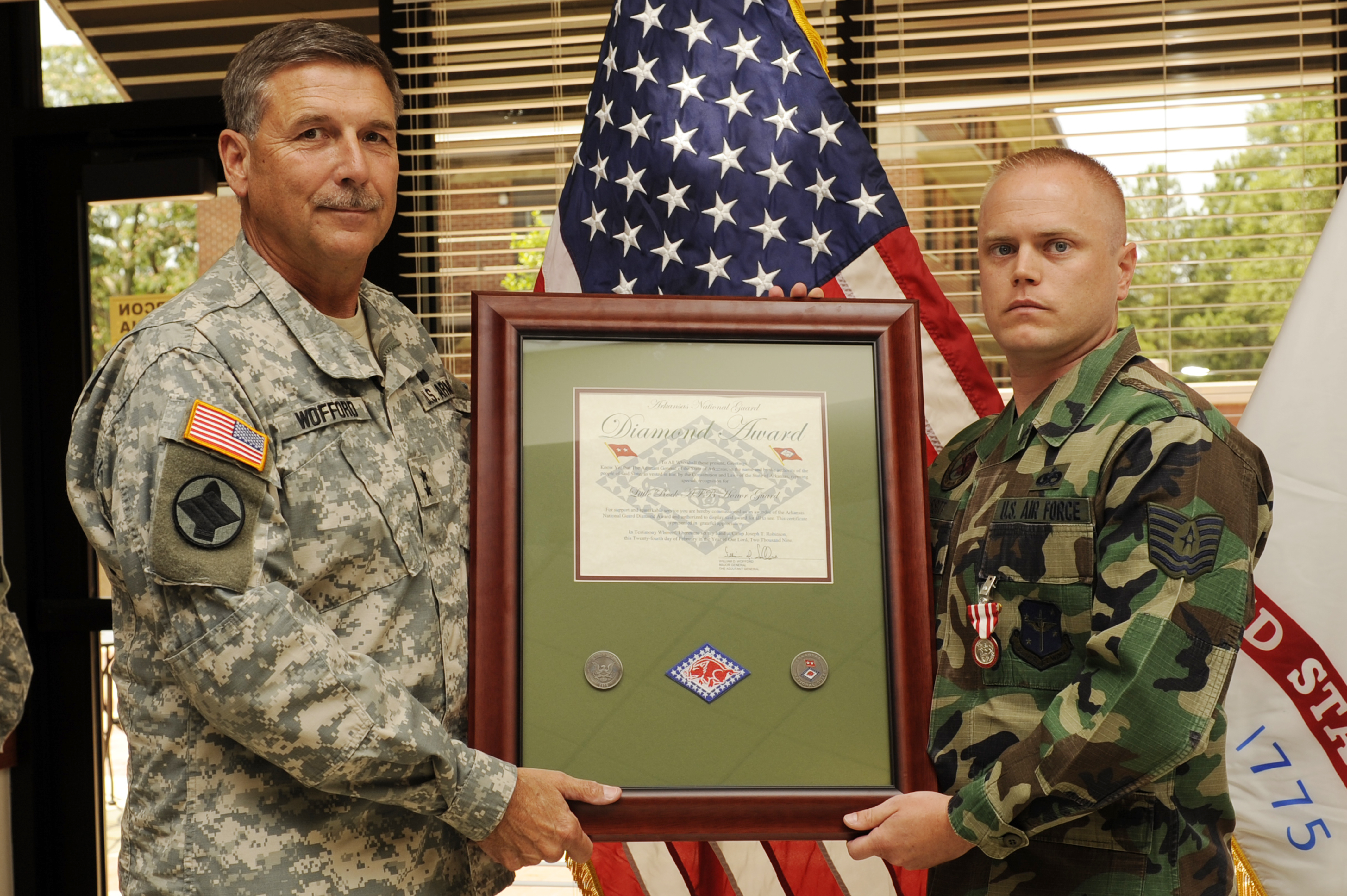 Army Honors the Honor Guard > Little Rock Air Force Base > Display