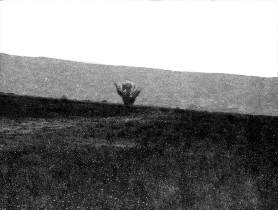 First aerial bombing, North Island, summer 1914