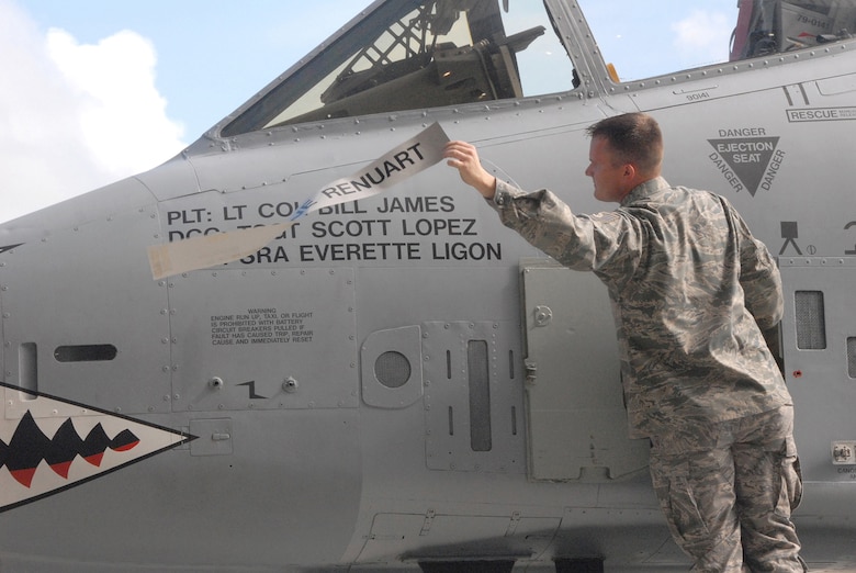 Flying Tigers change stripes by flying A-10 fighter aircraft > Air ...