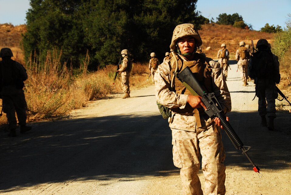 Back to basics school: Yuma Marines go grunt during combat training ...