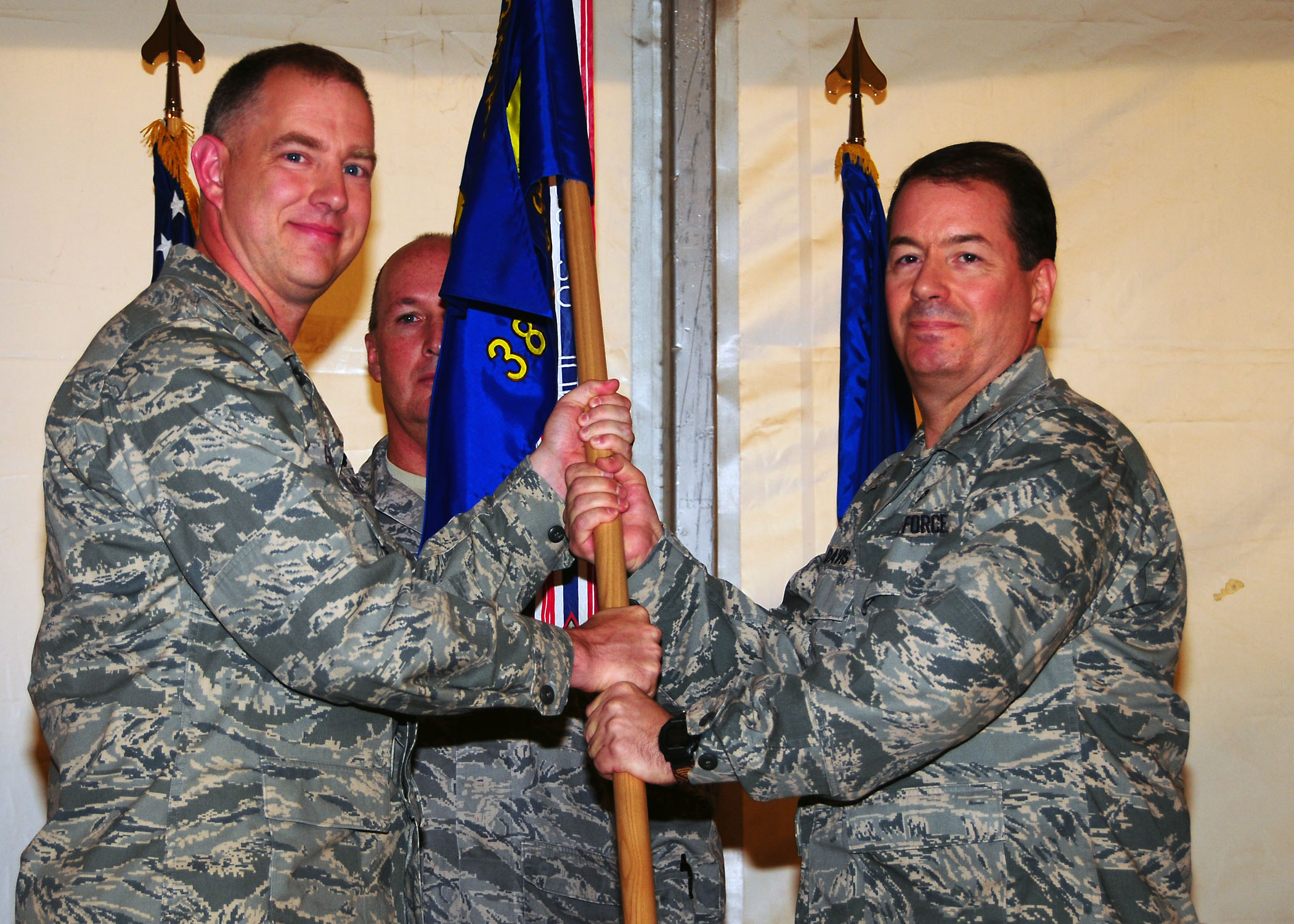387th Air Expeditionary Group Change of Command