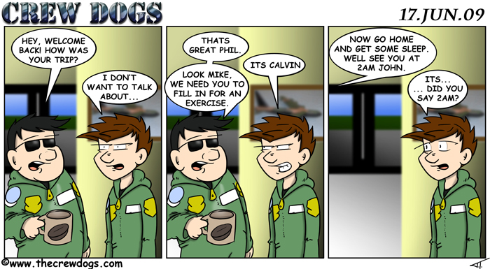 Crew Dogs Comic