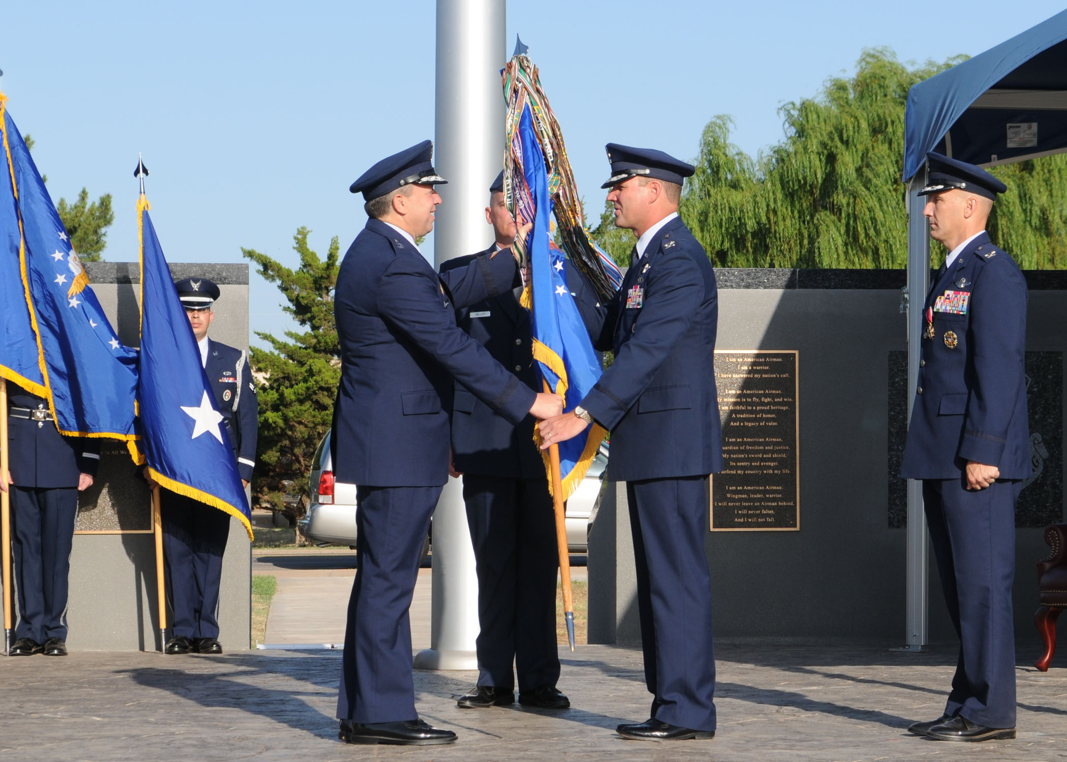 97th AMW continues on road of excellence with change of command > 33rd ...