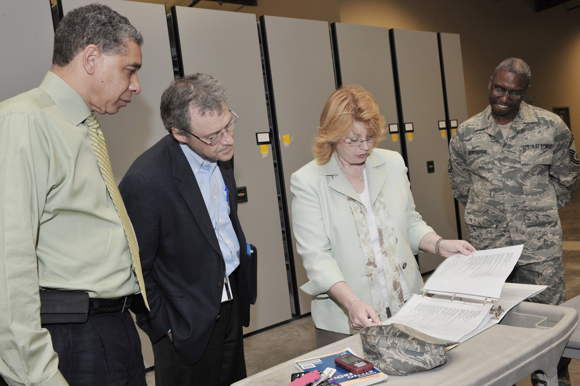 'One of a kind' war records staging facility gets Air Force, national ...