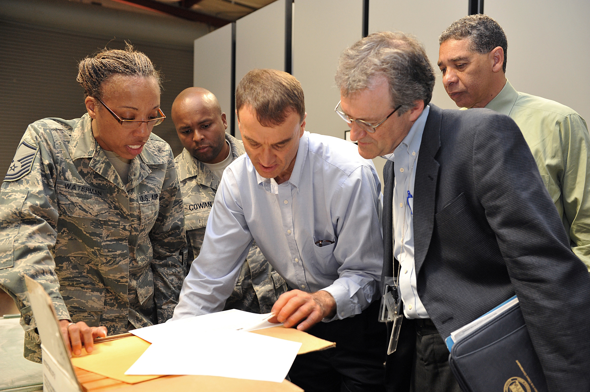 'One of a kind' war records staging facility gets Air Force, national ...