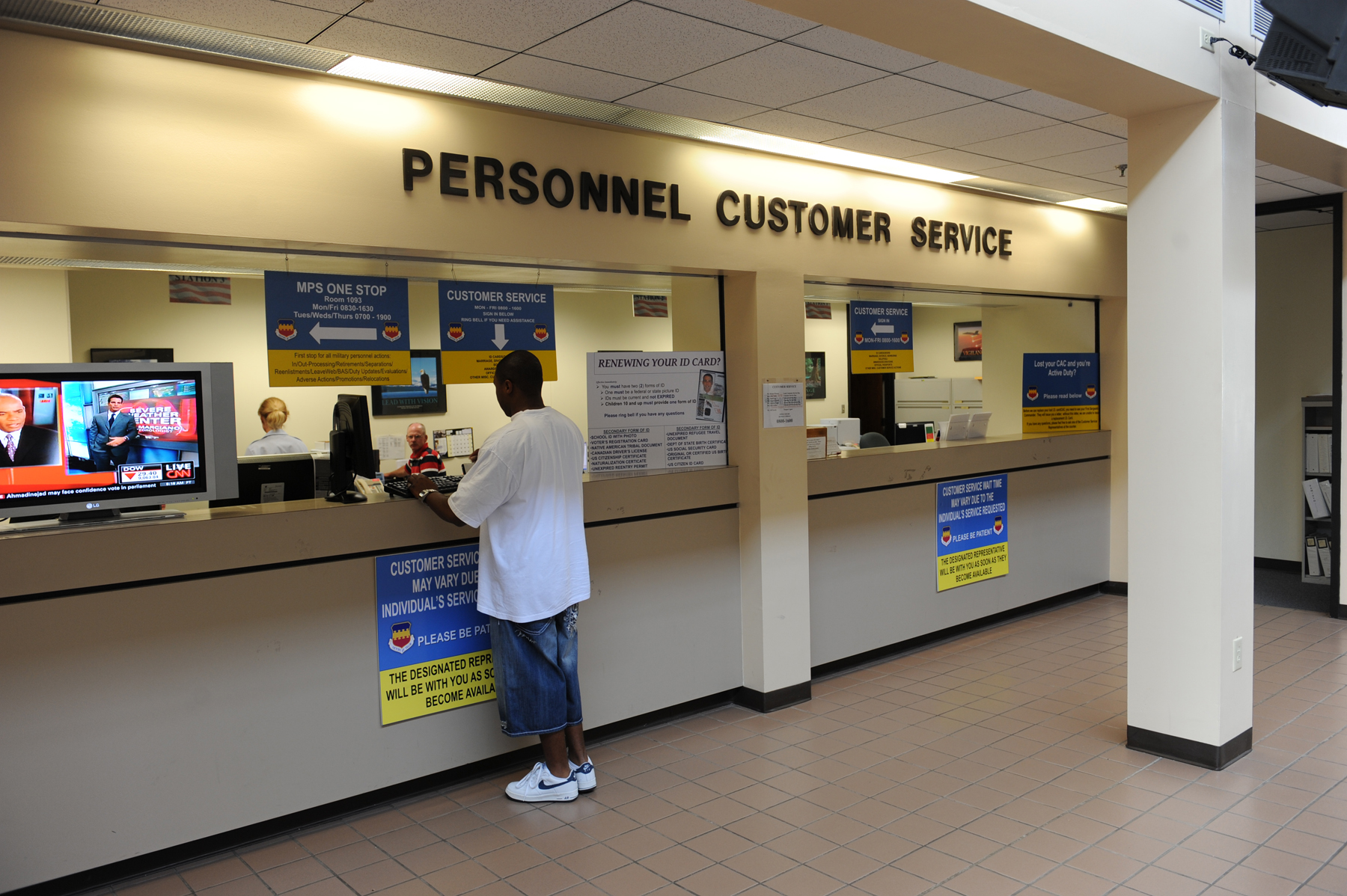 Military personnel section implements one stop shop > Shaw Air Force ...