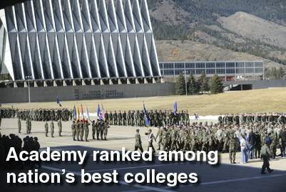Academy ranked among nation's best colleges > Air Force > Article Display