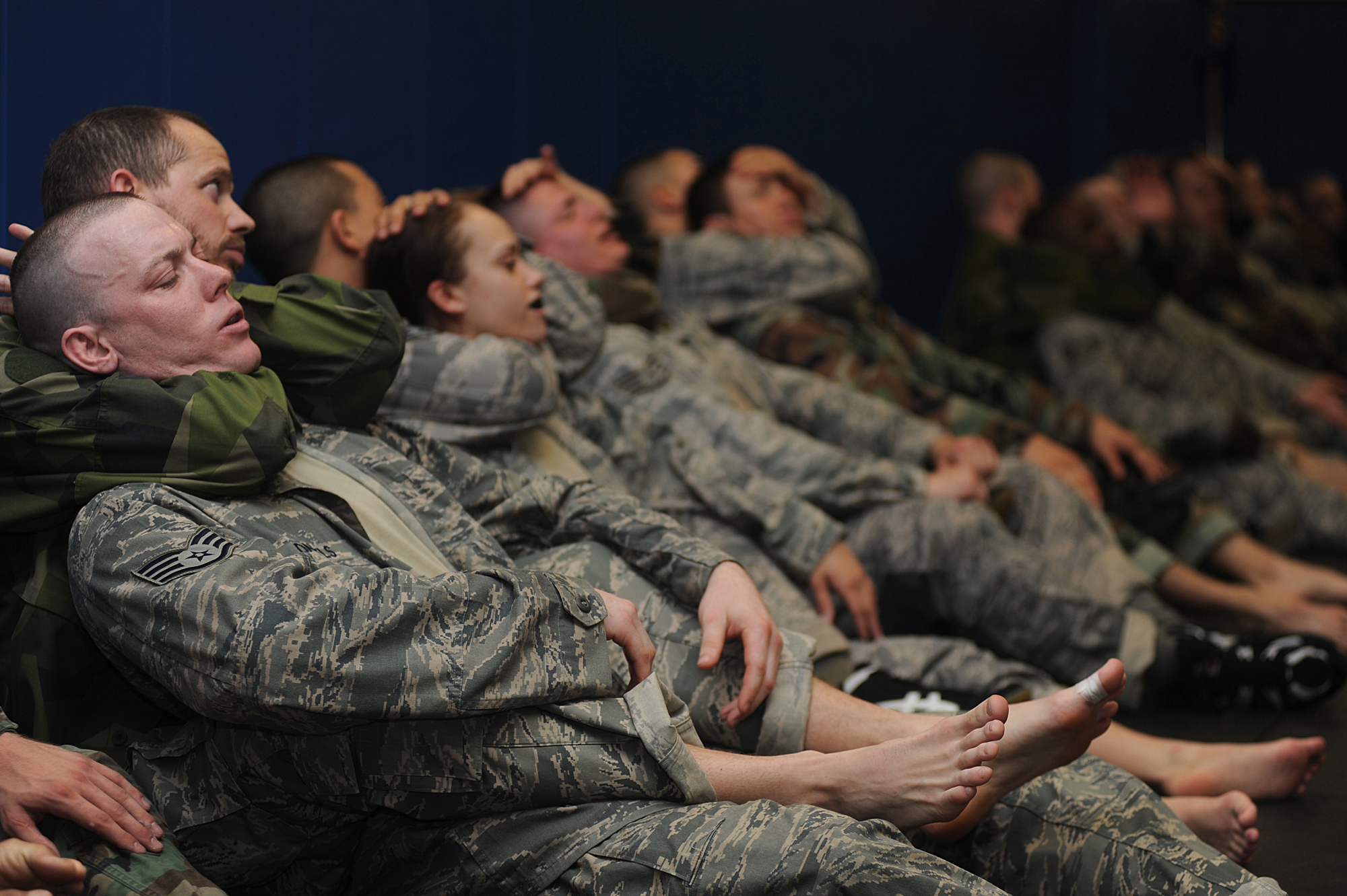Swedish airmen attend Raven training