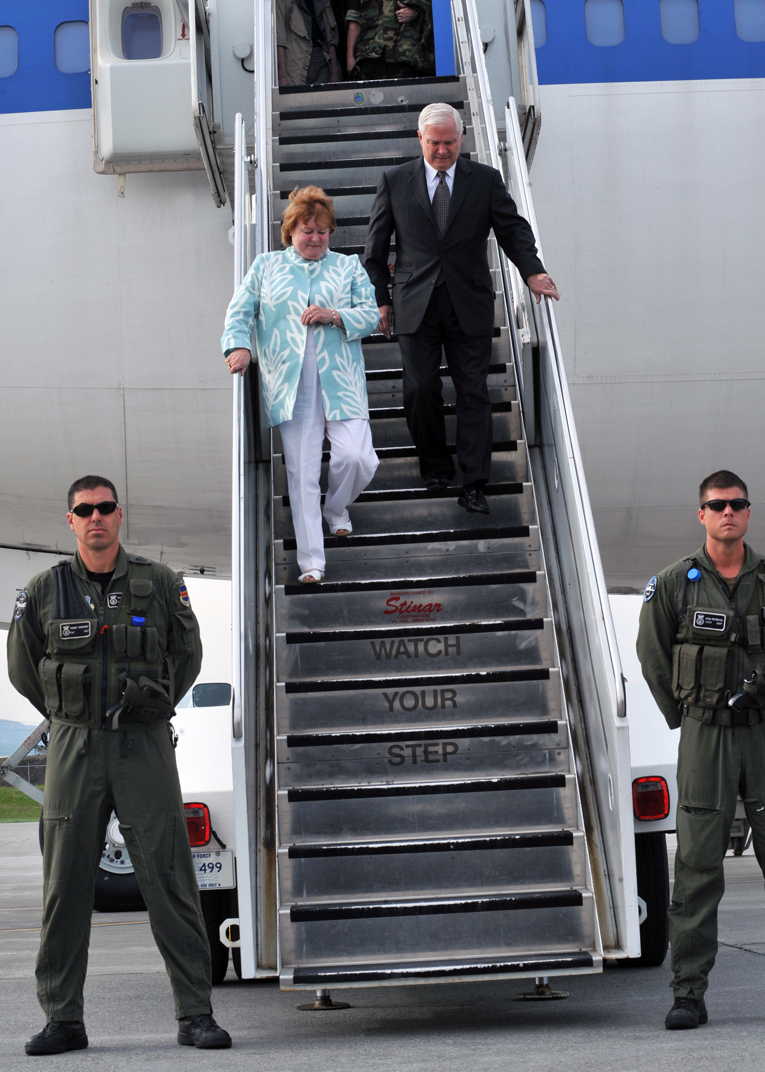 SECDEF visits Elmendorf
