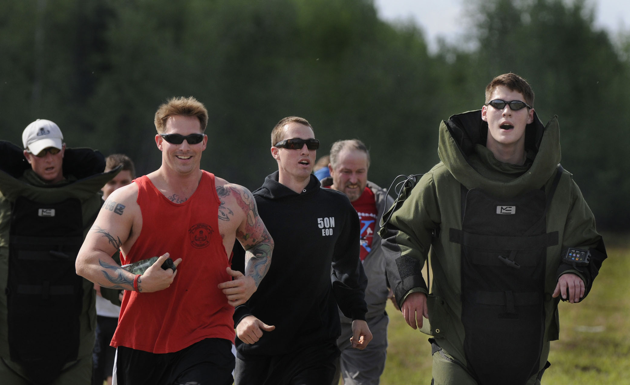 Running for wounded teammates > Eielson Air Force Base > Display