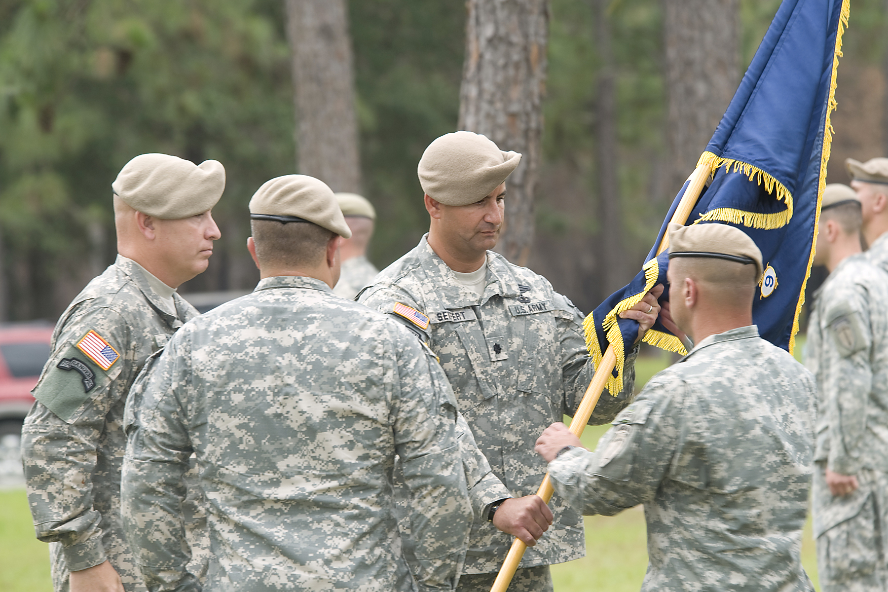 Ranger Camp changes command