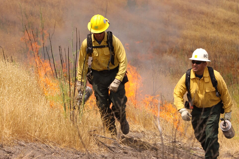 Firefighters conduct training on Pendleton > United States Marine Corps ...