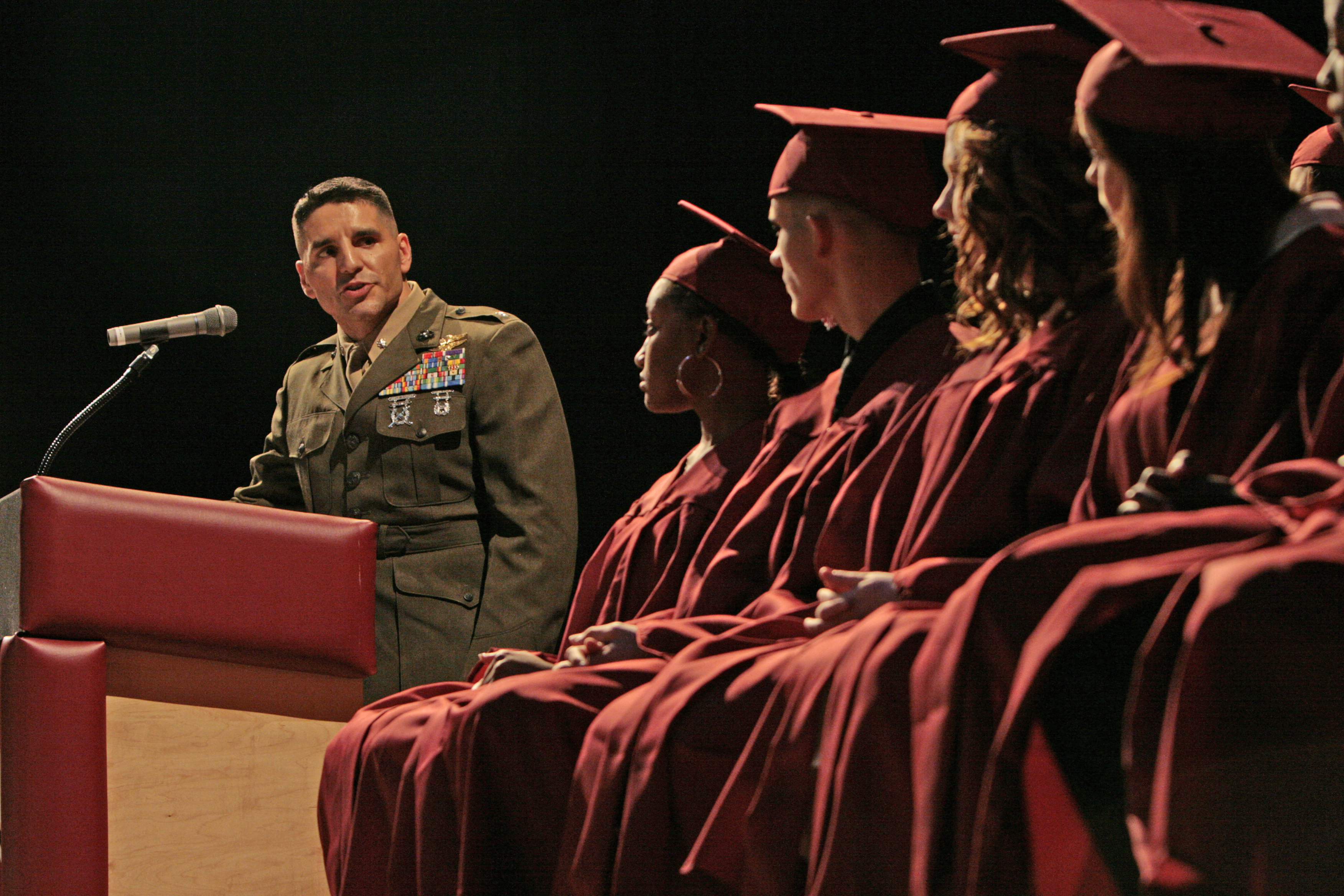 M.C. Perry High School turns tassels > Marine Corps Air Station Iwakuni ...