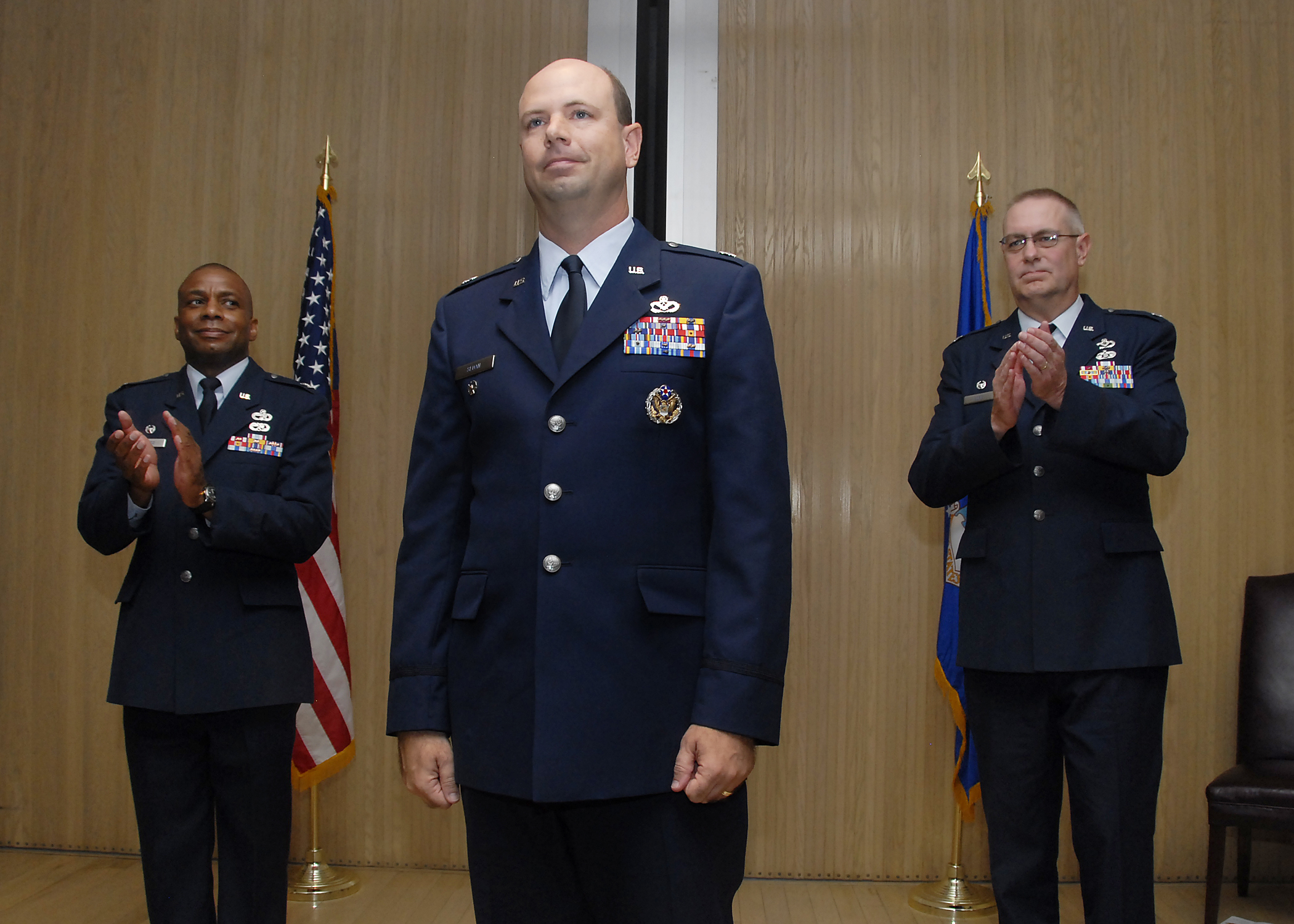 Lt. Col. Sloan accepts command of 366th TRS > Sheppard Air Force Base ...