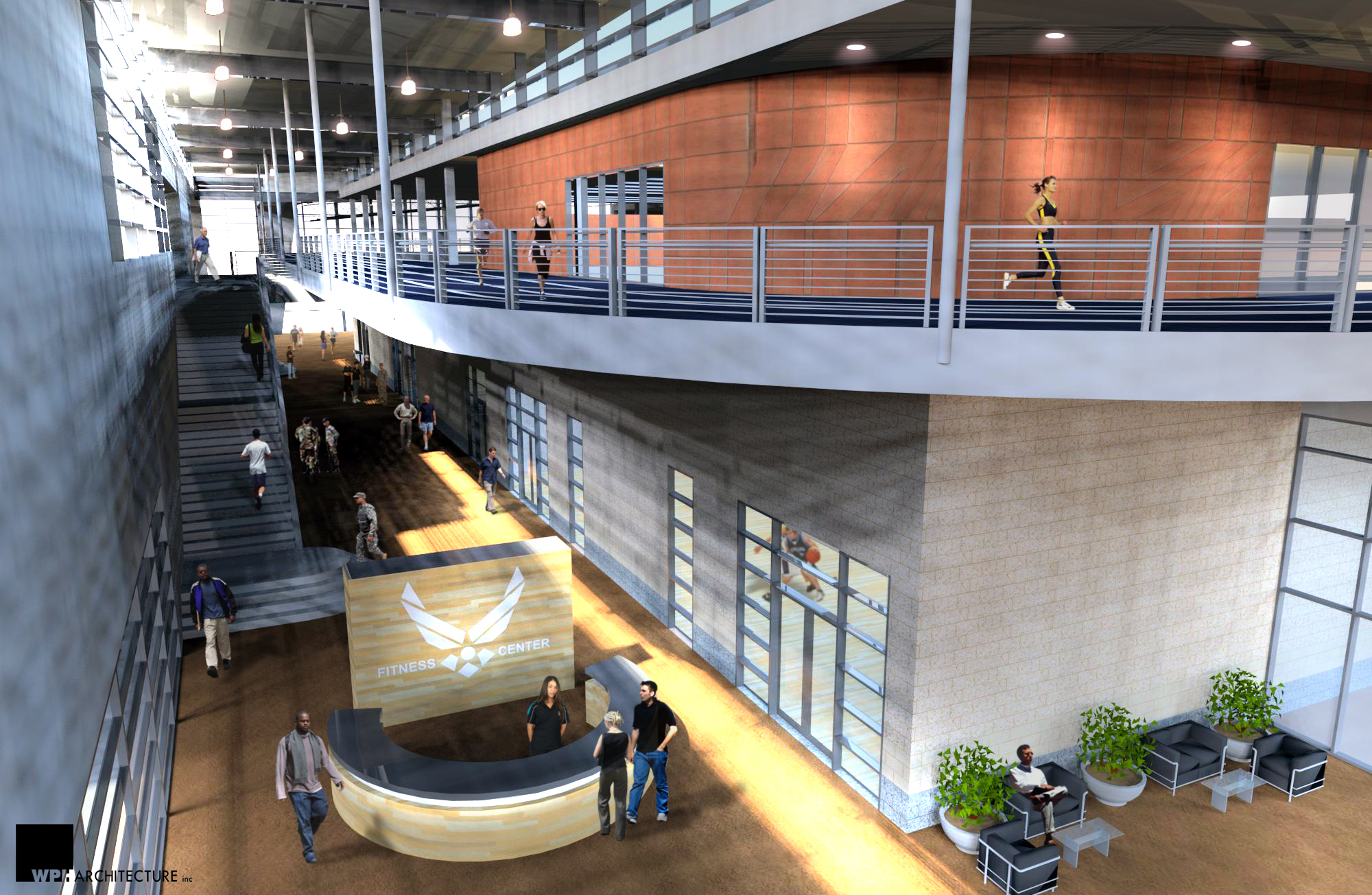 Air Force One Interior Gym