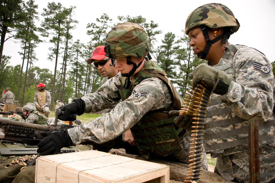 459th Security Forces Squadron completes annual heavy weapons training ...