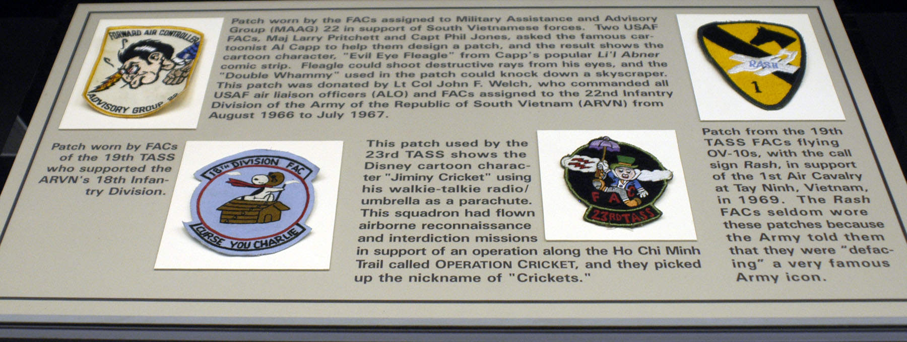 FAC in SEA: South Vietnam - “In-Country” > National Museum of the ...