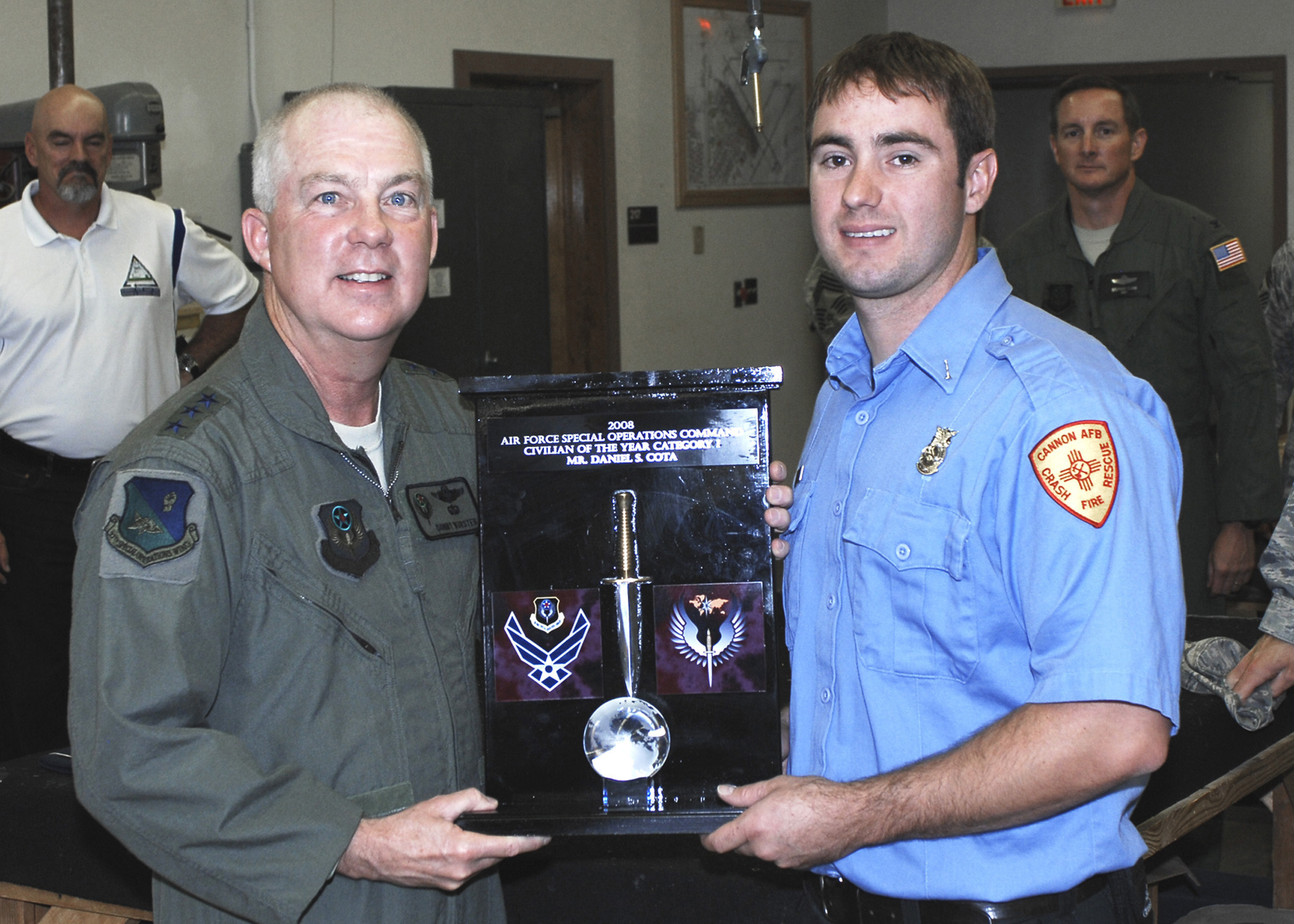 AFSOC Cat I Civilian of the Year recognized for achievement > Cannon ...