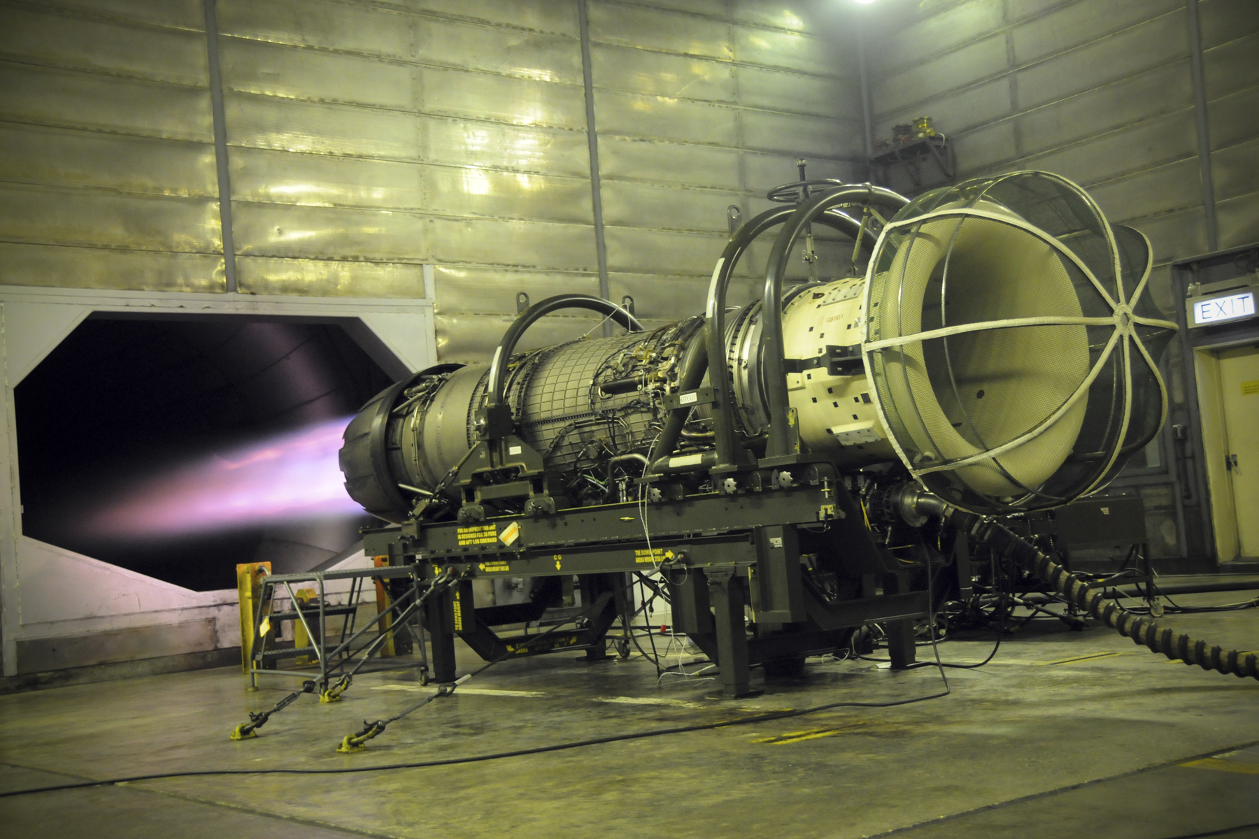 Propulsion flight keeps engine fit to fight