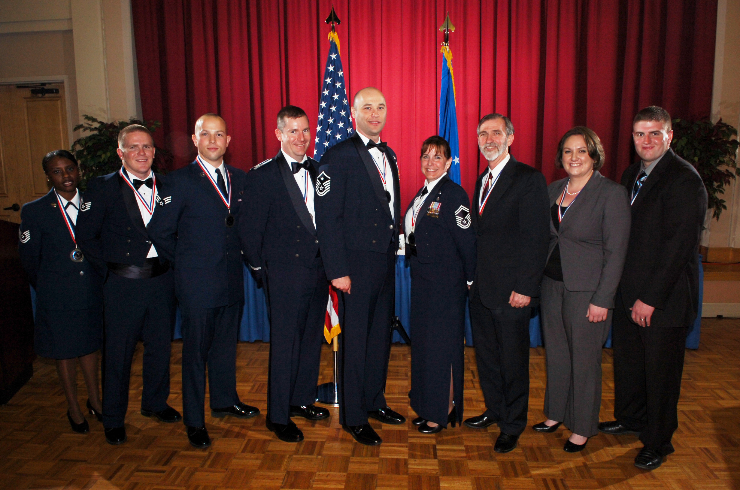 Air Force ISR Agency 2008 Annual Award winners