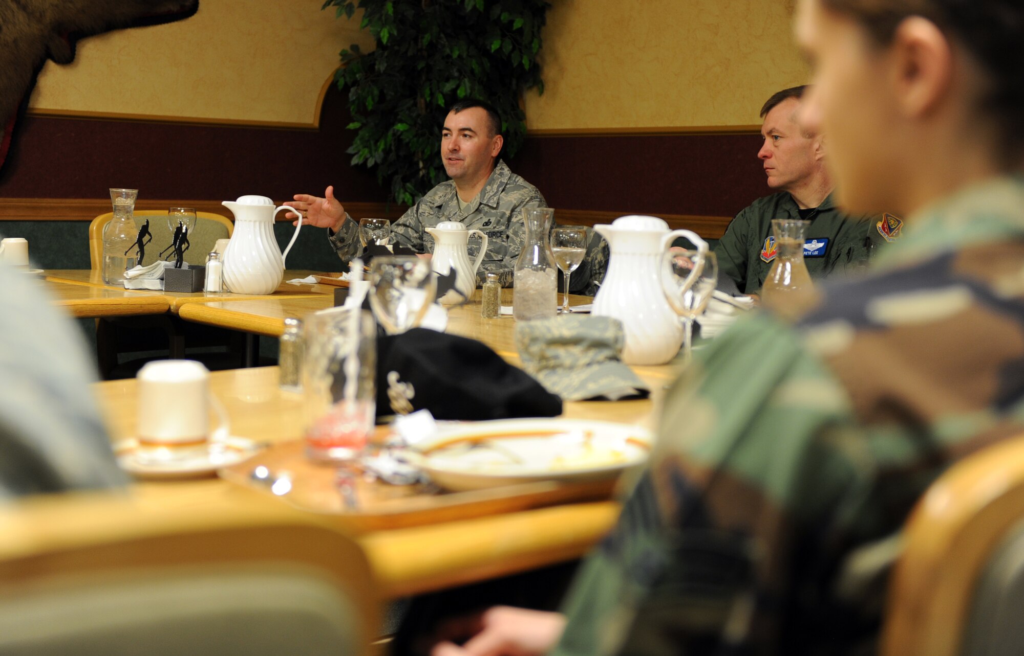Addressing the Airmen > Mountain Home Air Force Base > Article Display