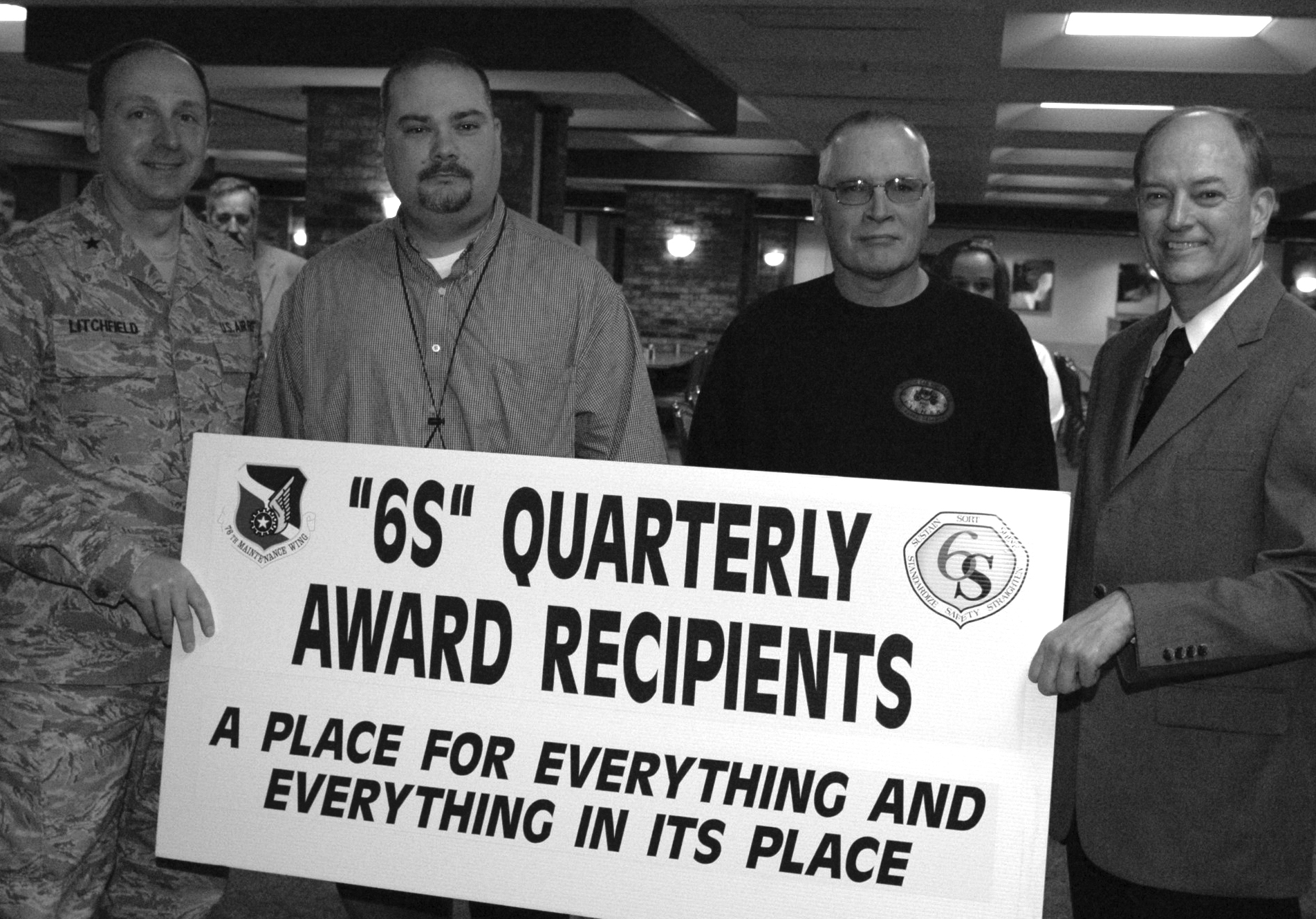 76th MXW announces quarterly 6S award winners > Tinker Air Force Base ...