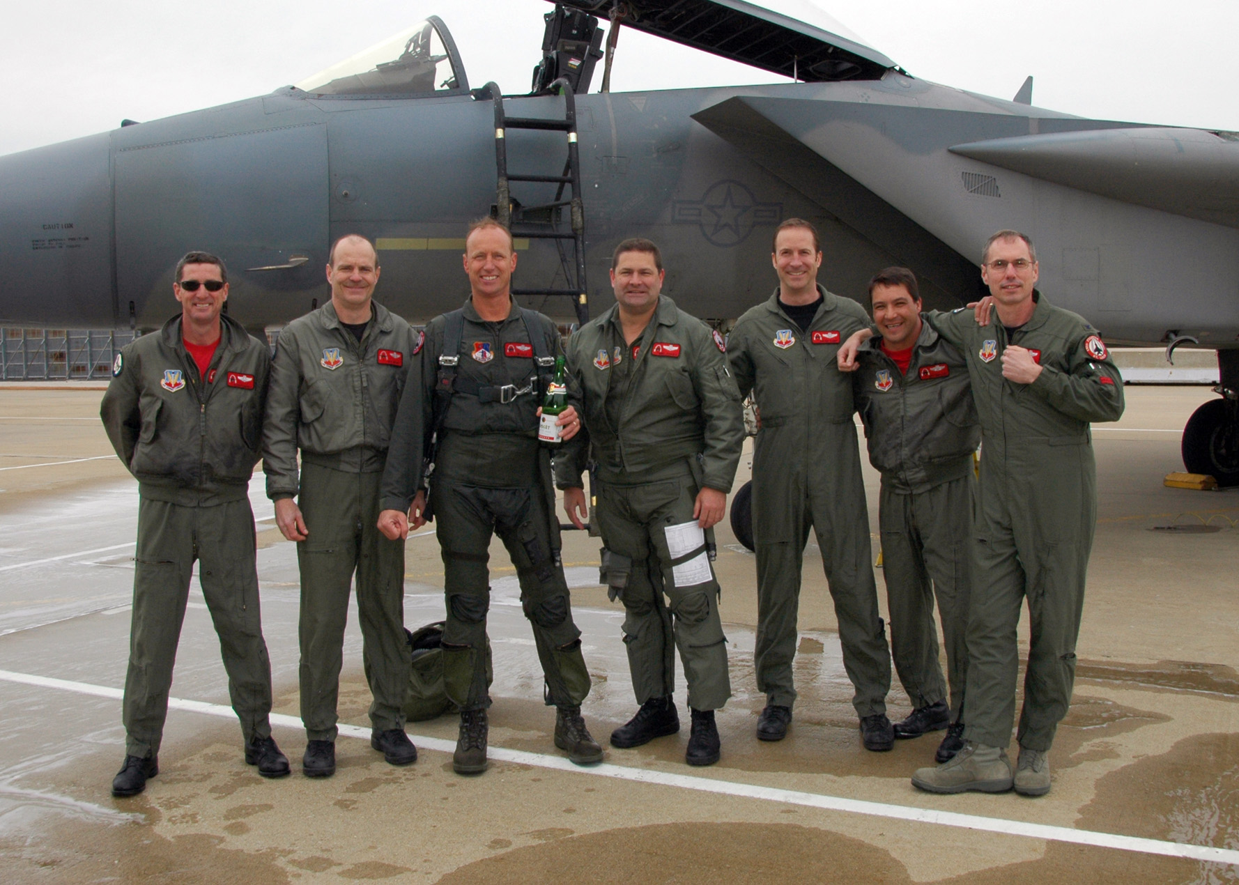 Final F-15 Flight Celebration