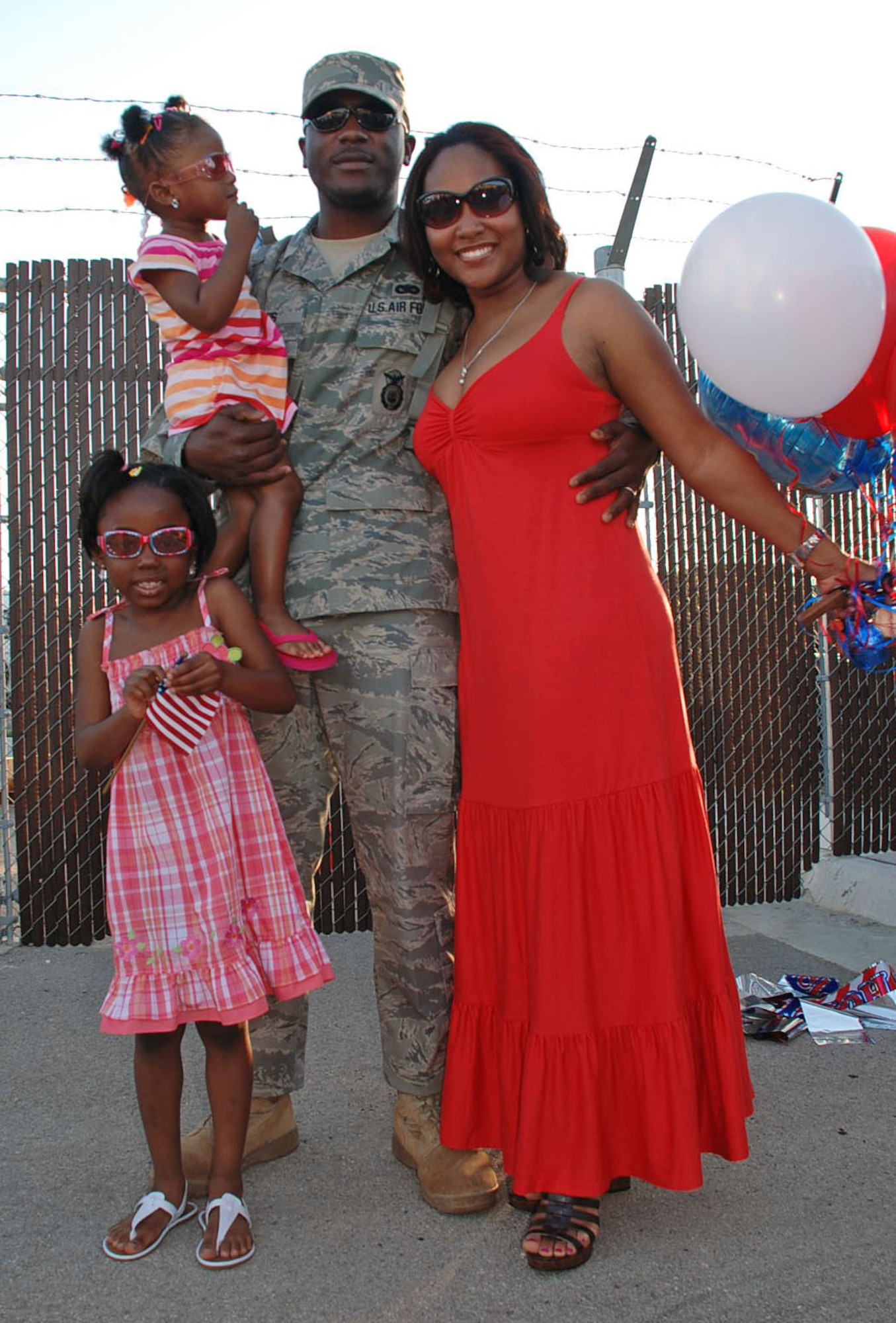 Security forces squadron members return home > Laughlin Air Force Base ...