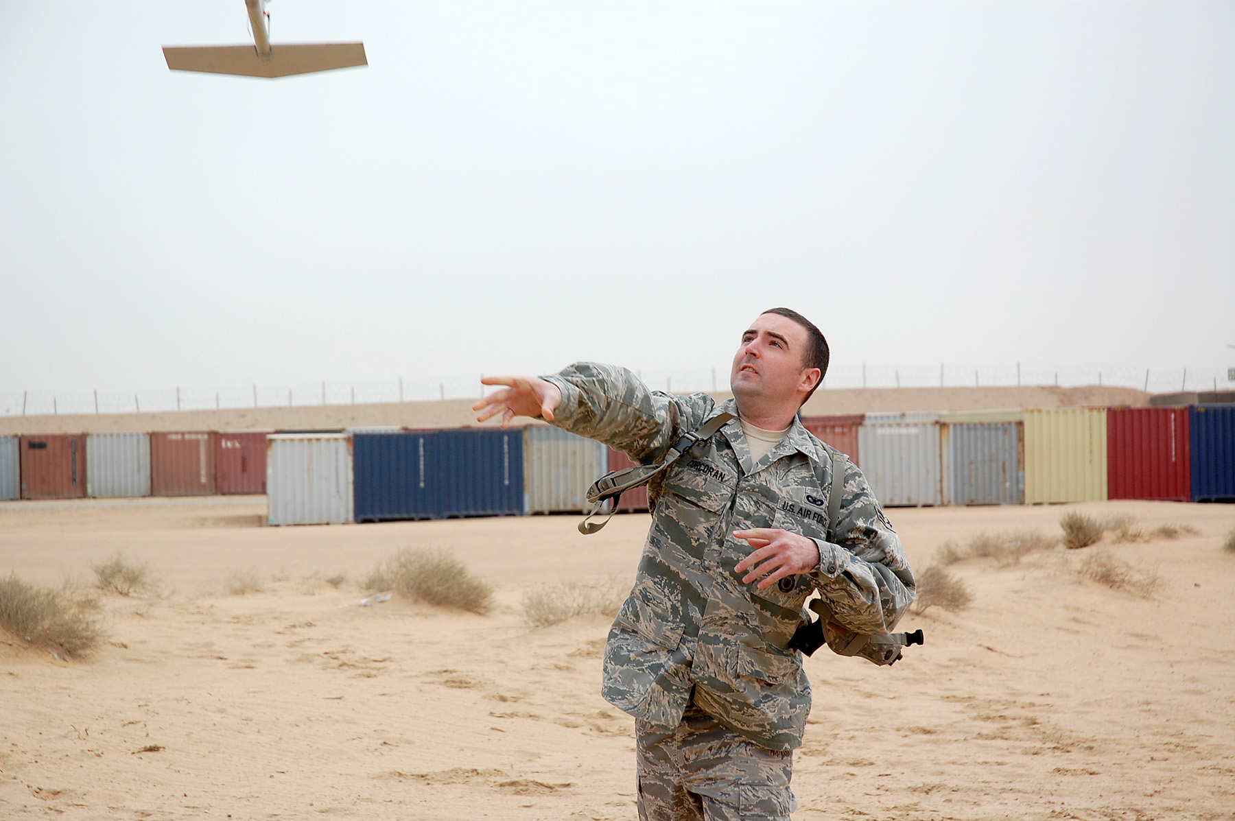 Air Force Raven B operators maintain ‘eyes-on’ for Airmen ground forces ...