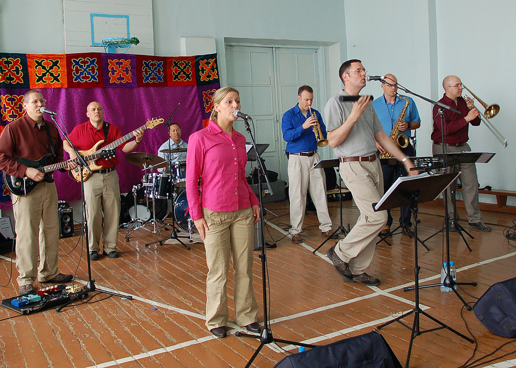 Air Force band, Sirocco, rocks out with Kyrgyz communities > U.S. Air ...