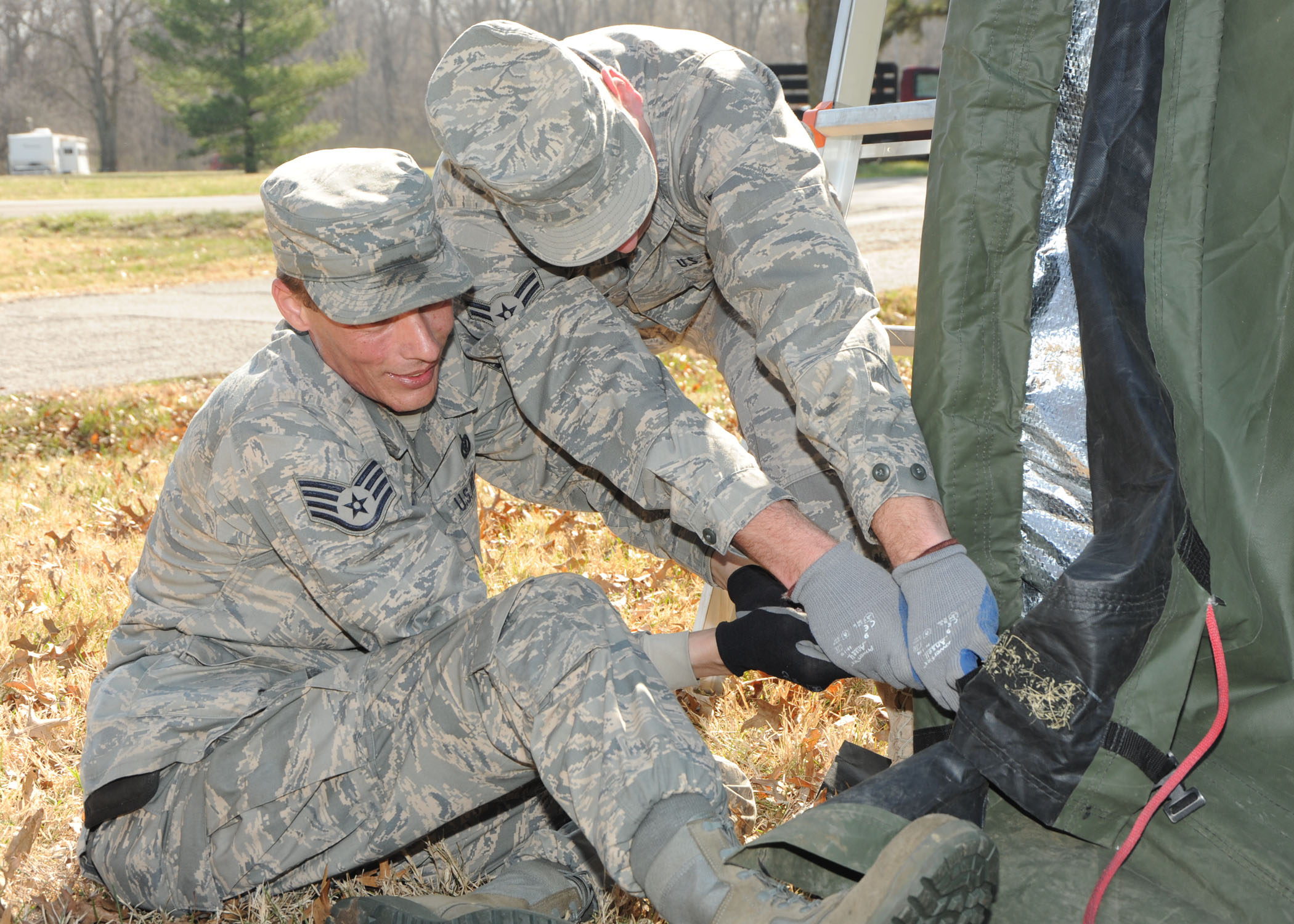 Scott uses exercise to train for deployments > Scott Air Force Base ...