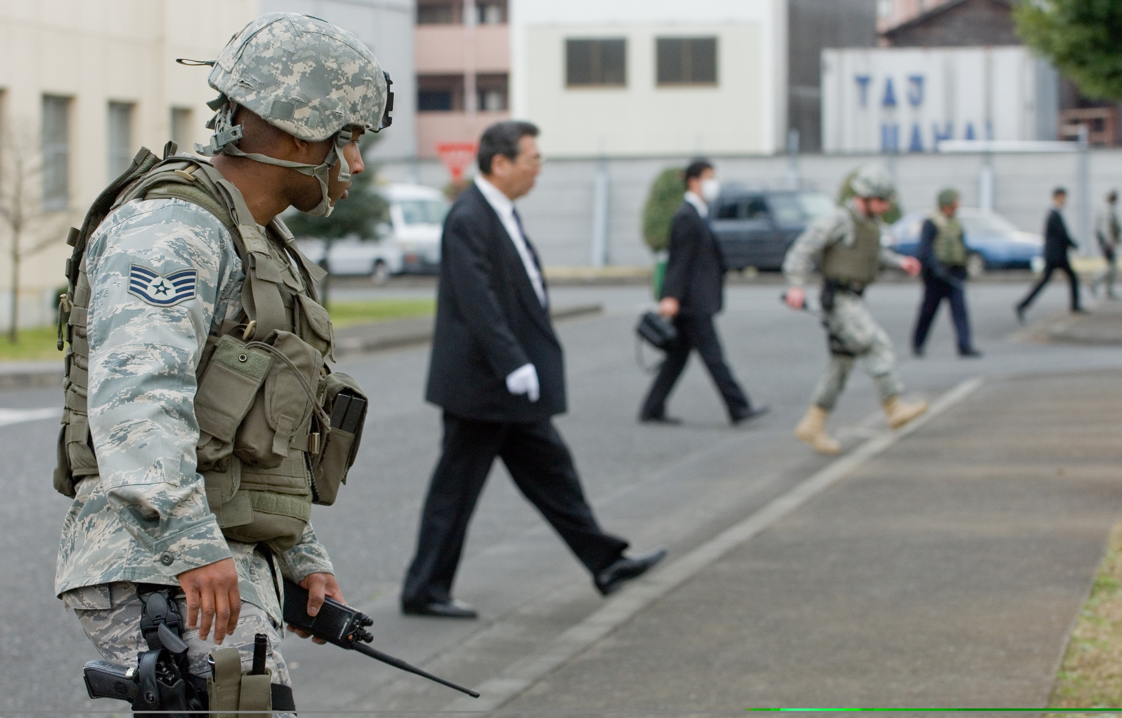 SFS conducts first-ever training with Japanese police > Pacific Air ...