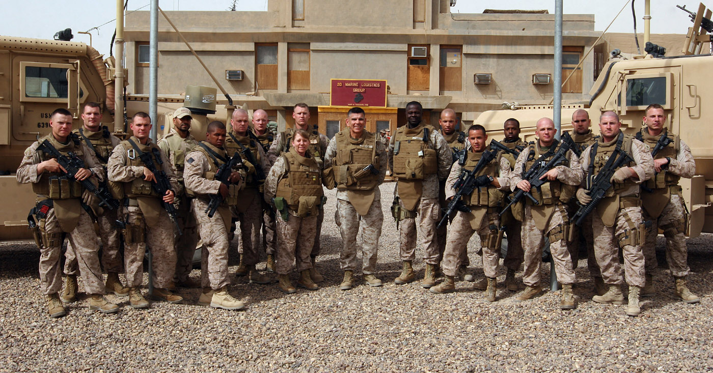 PSD Marines, sailor use combat experience for current duty in Iraq ...