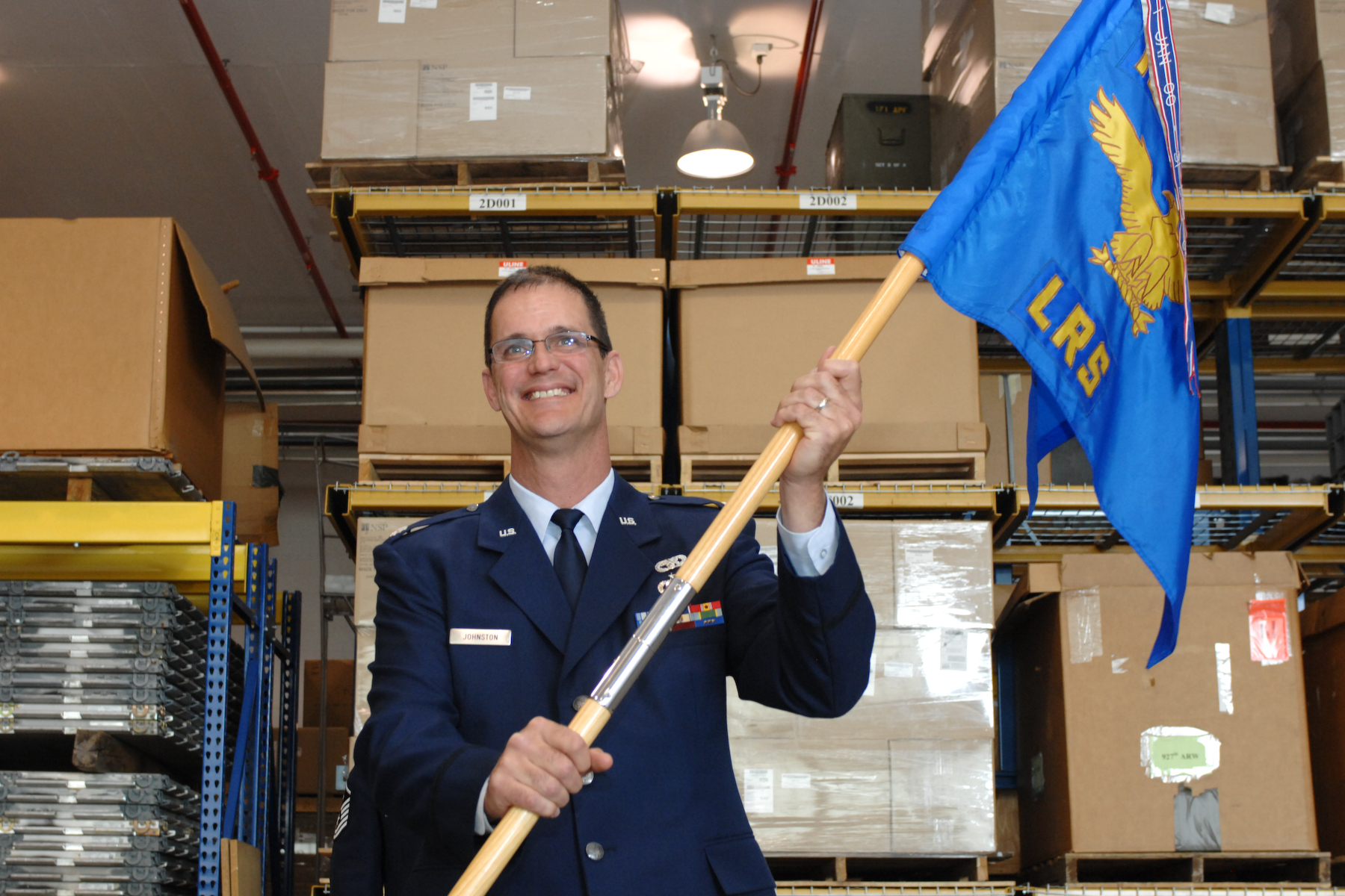 Lt Col Johnston Assumes Command