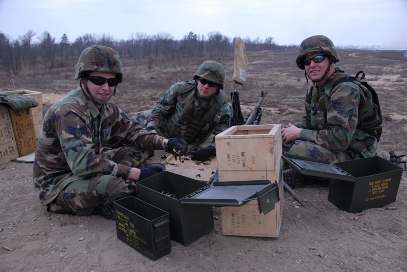178th Fighter Wing Security Forces Training, Alpena, Mich. 2008