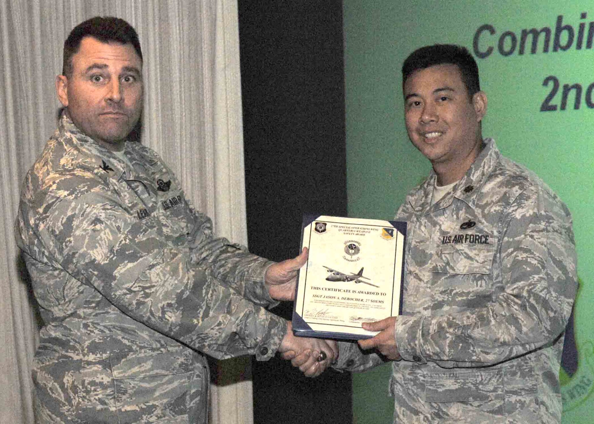 Wing Safety recognizes Airmen > Cannon Air Force Base > News
