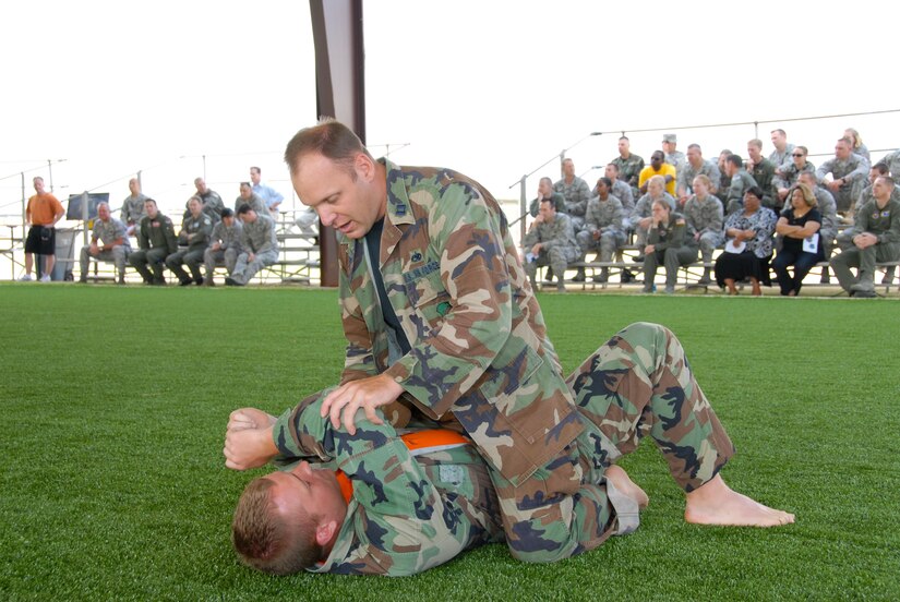 ASBC adds combatives facility; Combat skills for new officers > Maxwell ...
