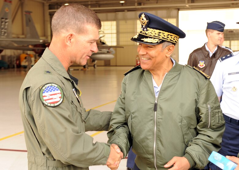 Inspector of Royal Moroccan Air Forces visits Langley > Air Combat ...