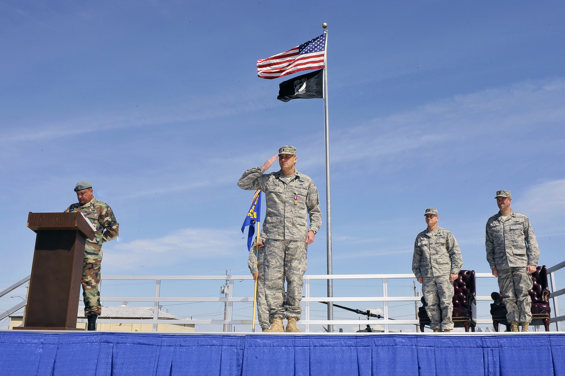 66th TRS passes guidon to new leader > Fairchild Air Force Base ...