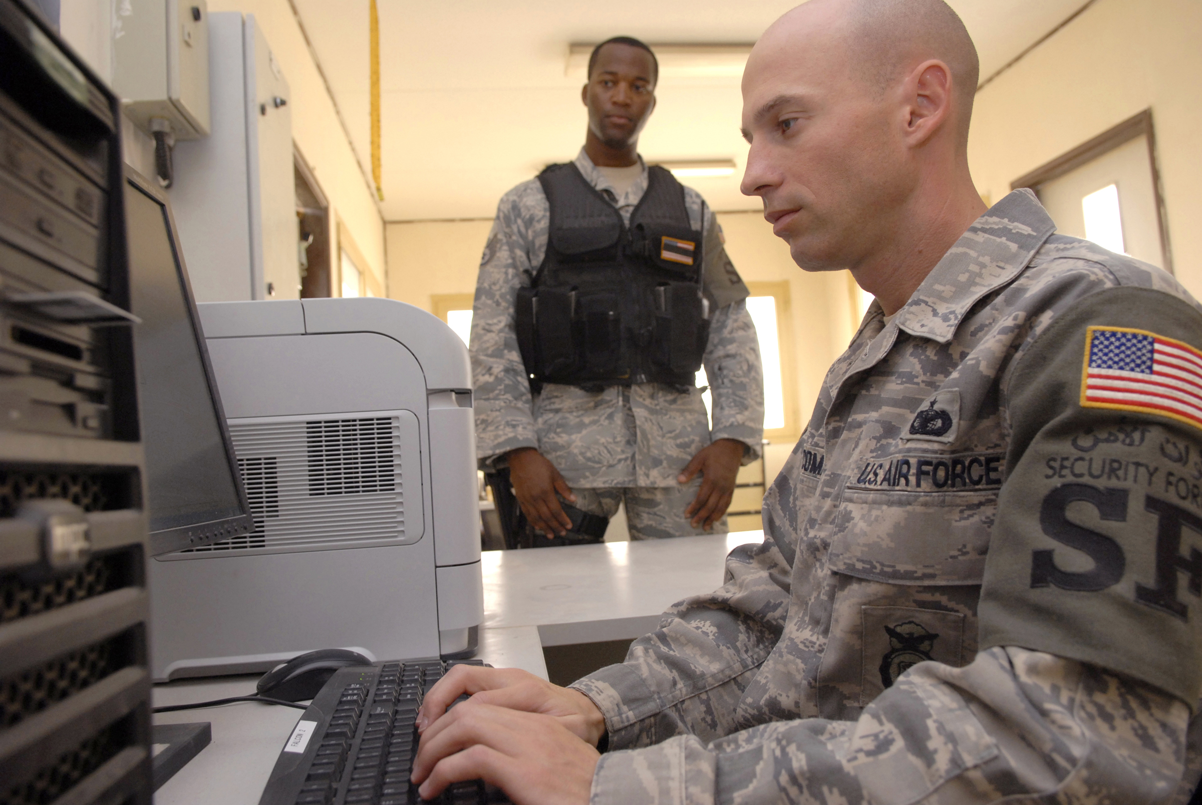 BDOC substation opens at Coalition Compound entry control point > U.S ...