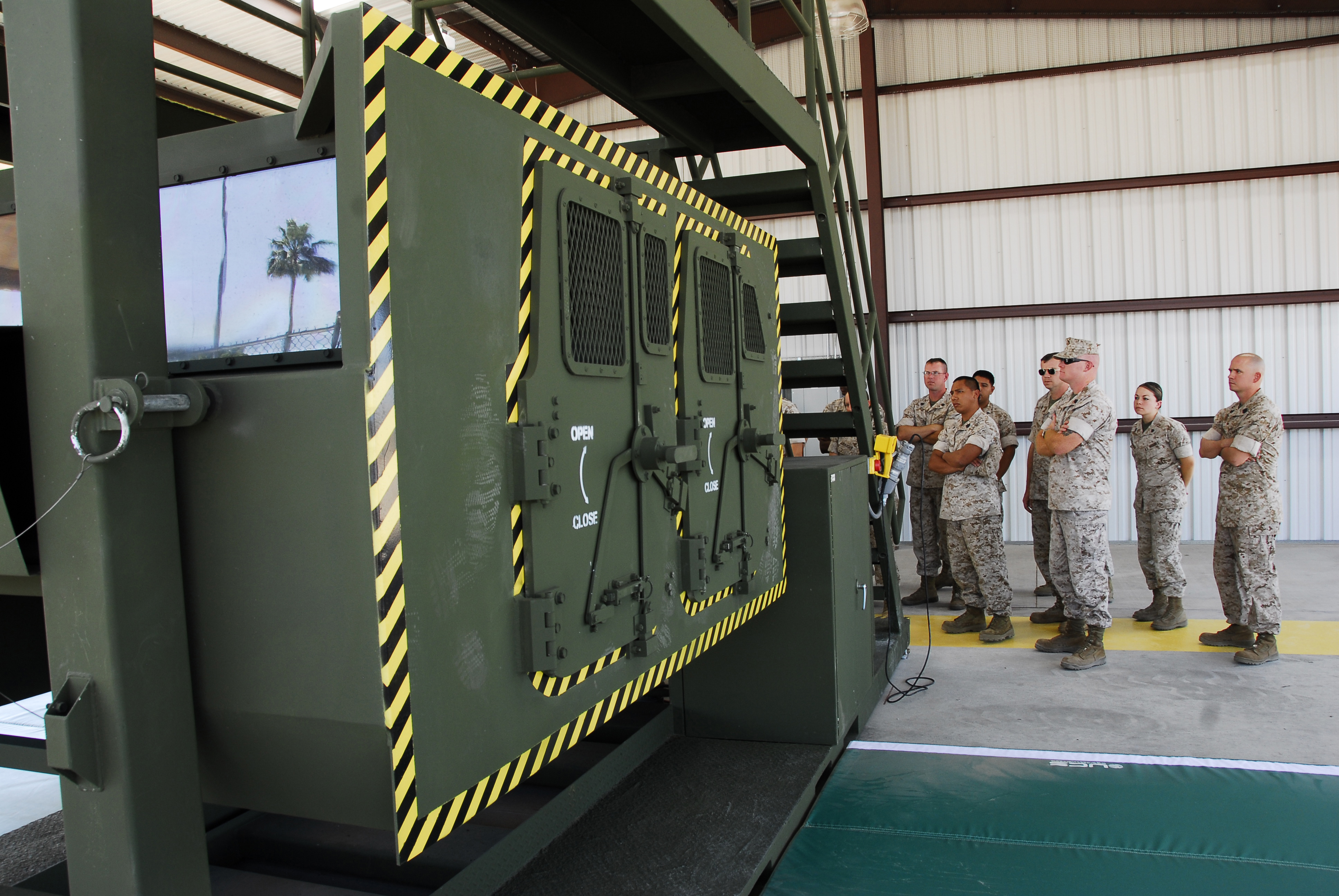 Bringing the HEAT to Yuma: Station gets Humvee rollover trainer ...