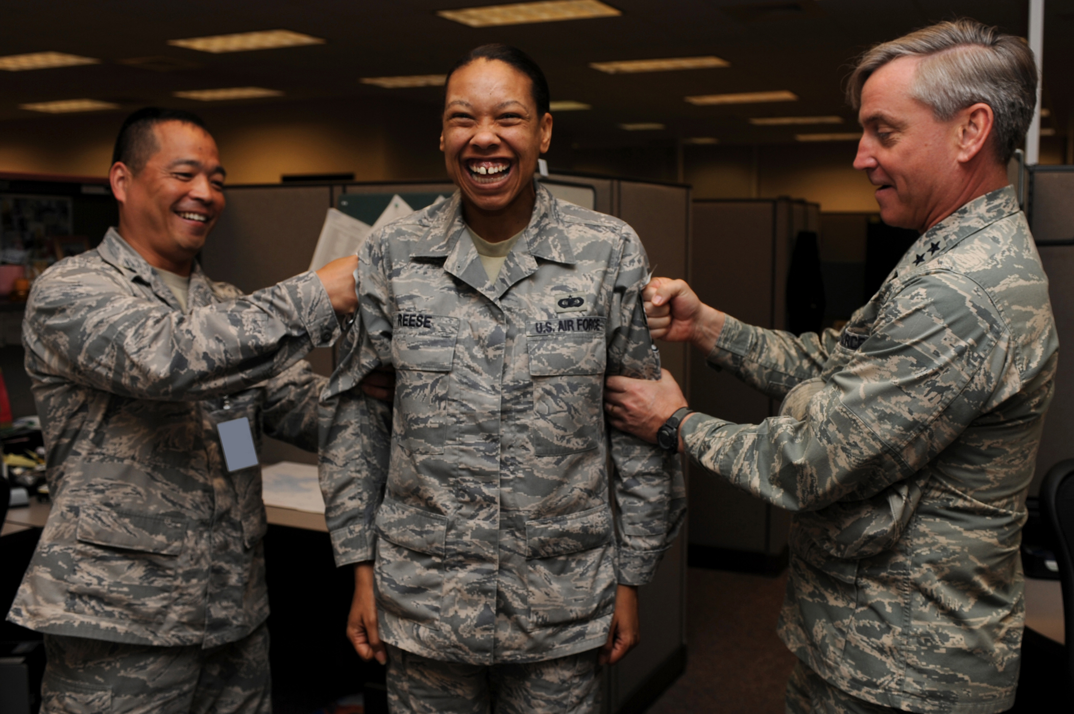 Expeditionary Center's newest Master Sergeants > Twenty-First Air Force ...