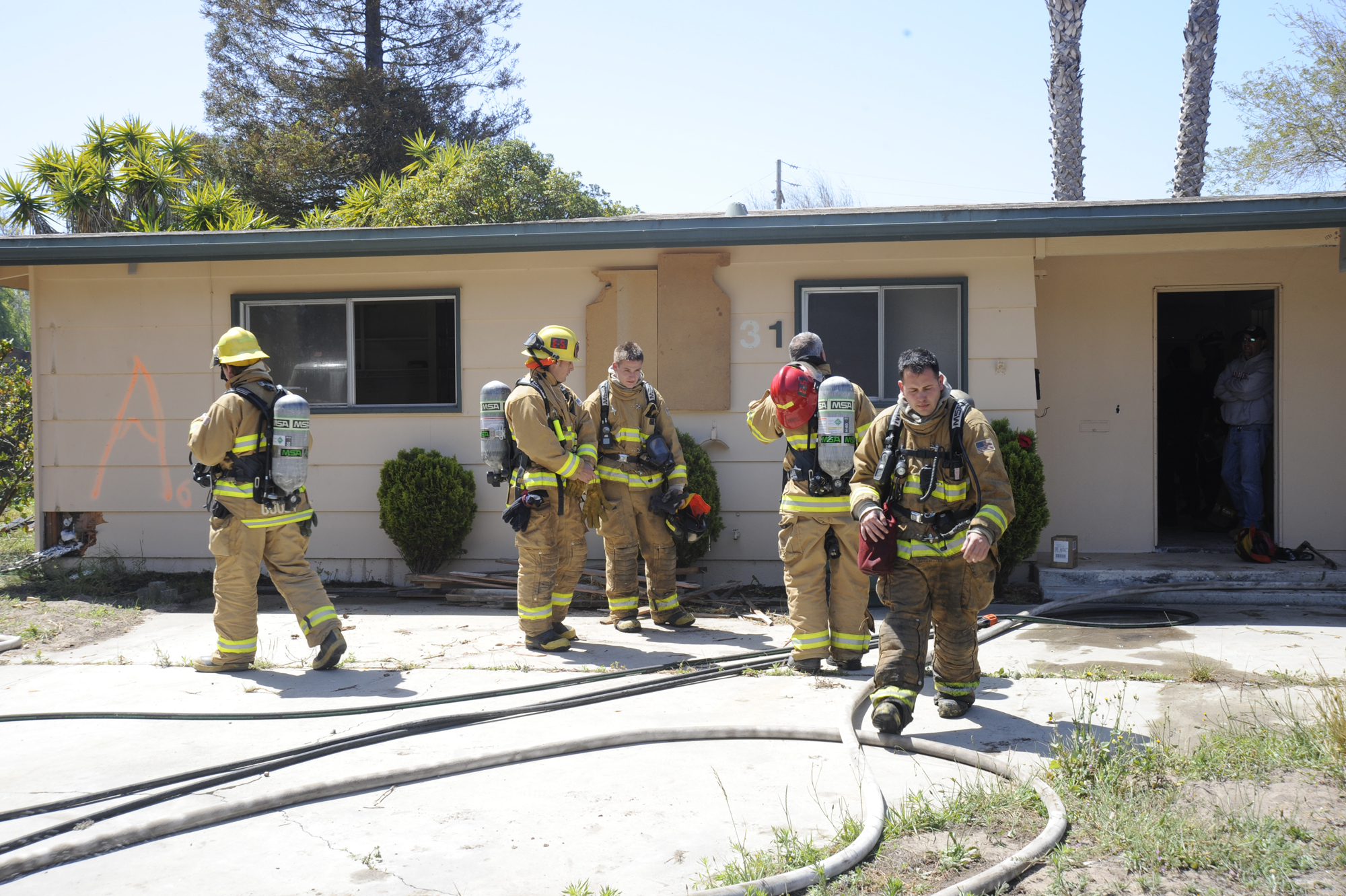 Vandenberg firefighters welcome flame of innovation > Vandenberg Space ...