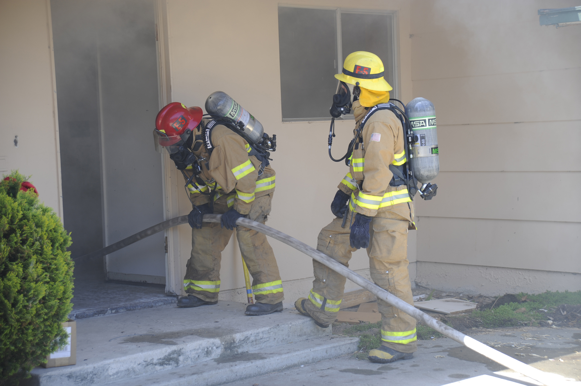 Vandenberg firefighters welcome flame of innovation > Vandenberg Space ...