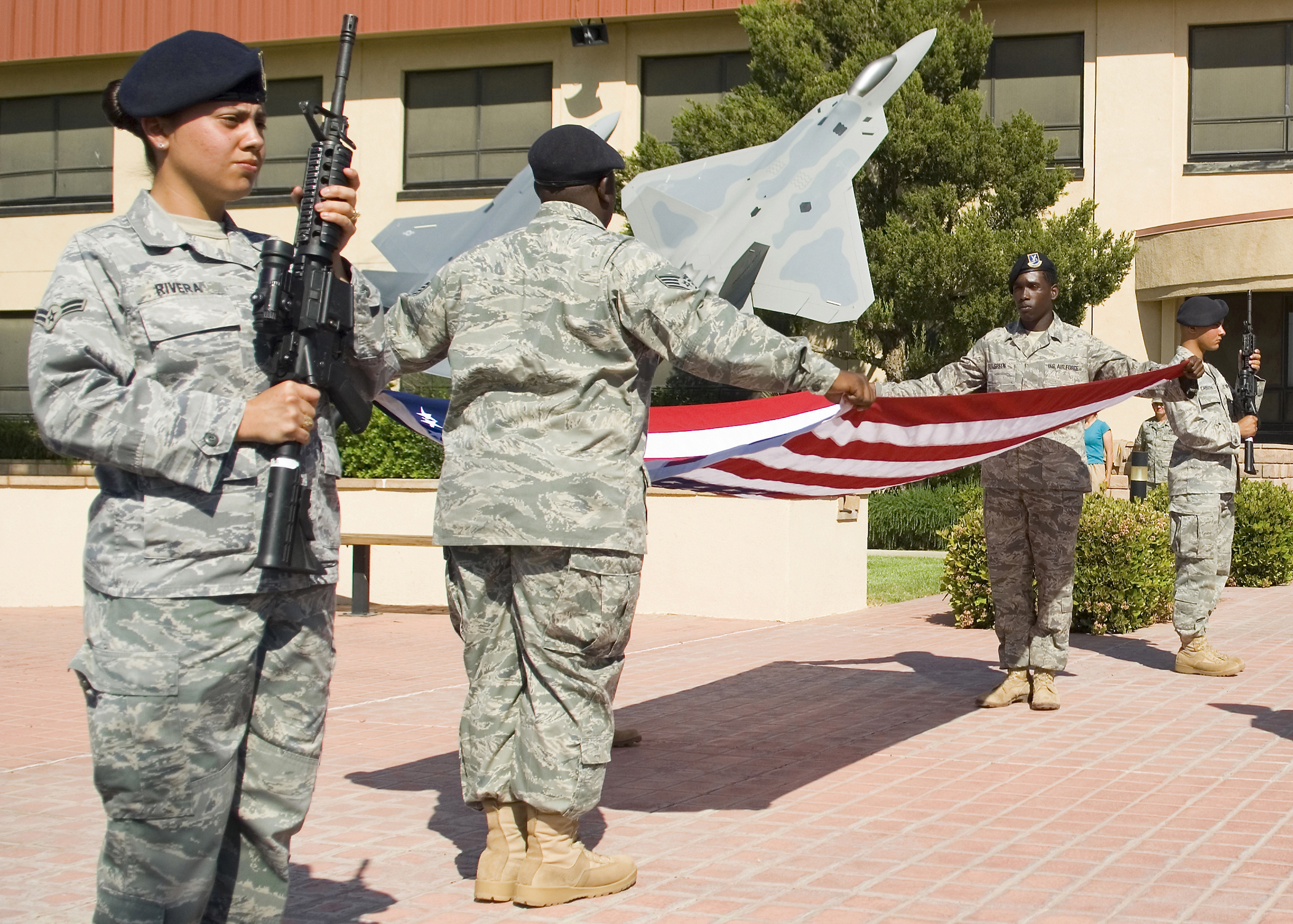 95th SFS hosts Retreat Ceremony > Edwards Air Force Base > Article View